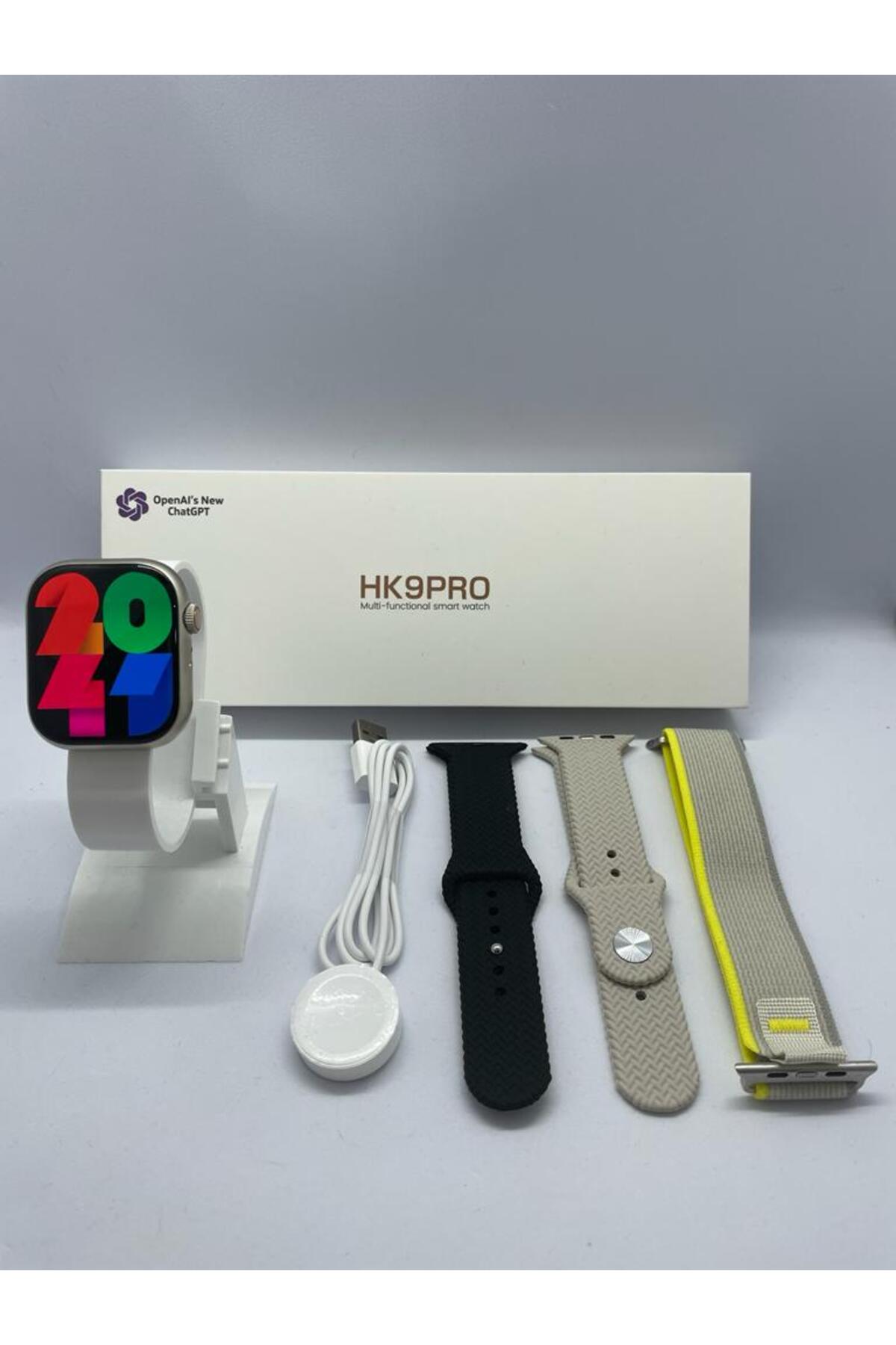 TekizTeknoloji Watch Smart 9 Pro 45mm 2.02 Tam Amoled Ekran,siri,hk ...