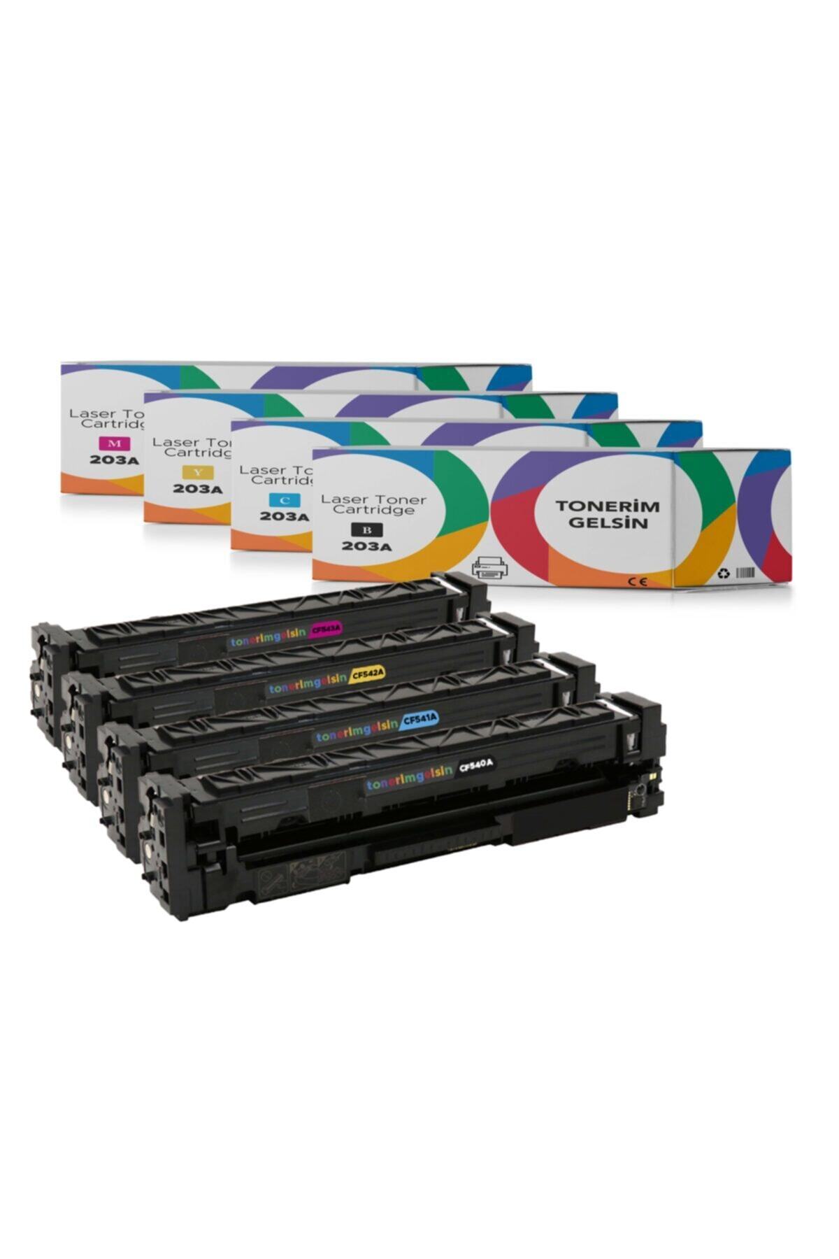 HP 203a-cf540a Set Toner- Color Laserjet Pro M254nw/m254dw/ Mfp M280nw ...