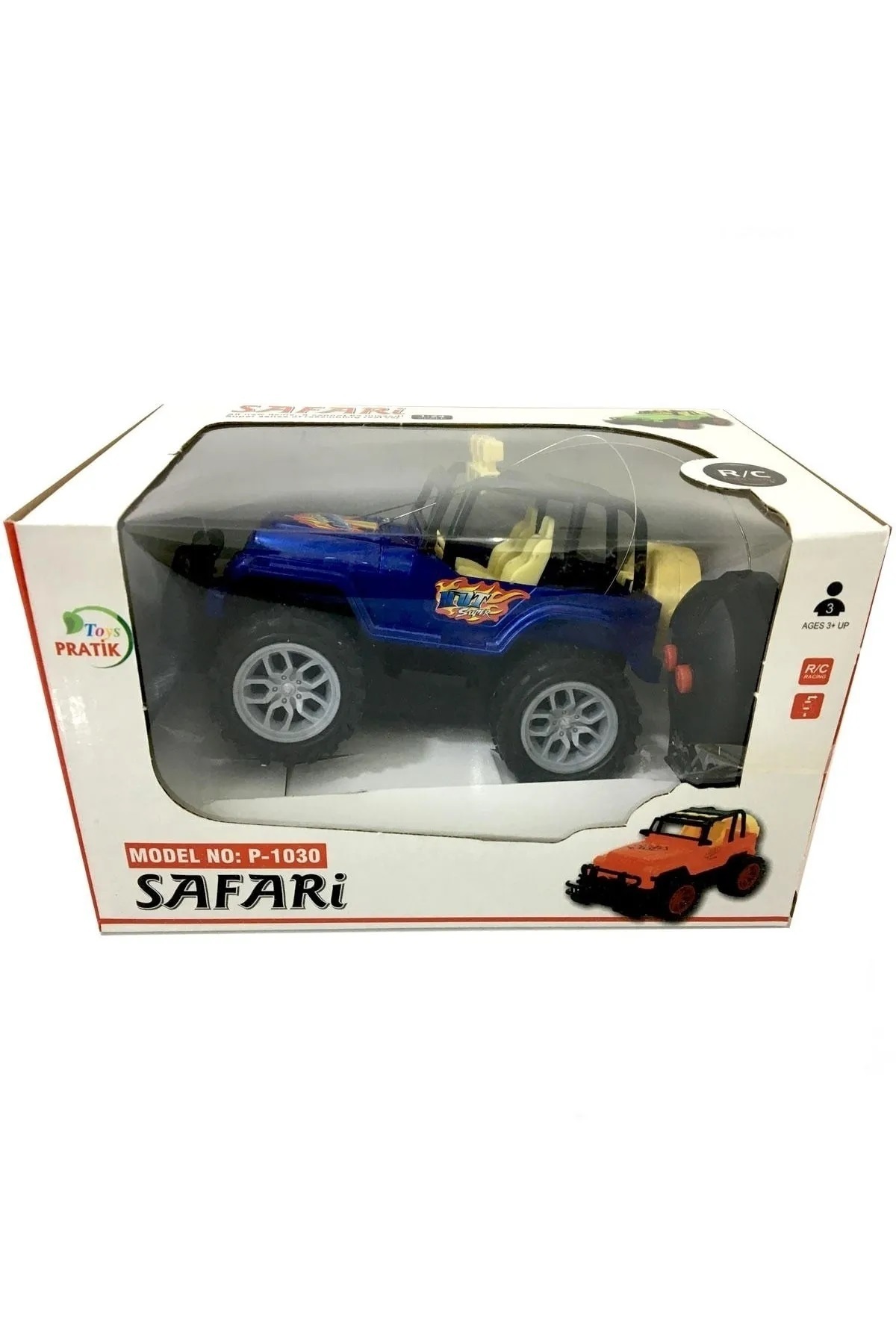 Shem Safari Arazi Aracı Uzaktan Kumandalı Çift Fonksiyon Oyuncak Jeep ...