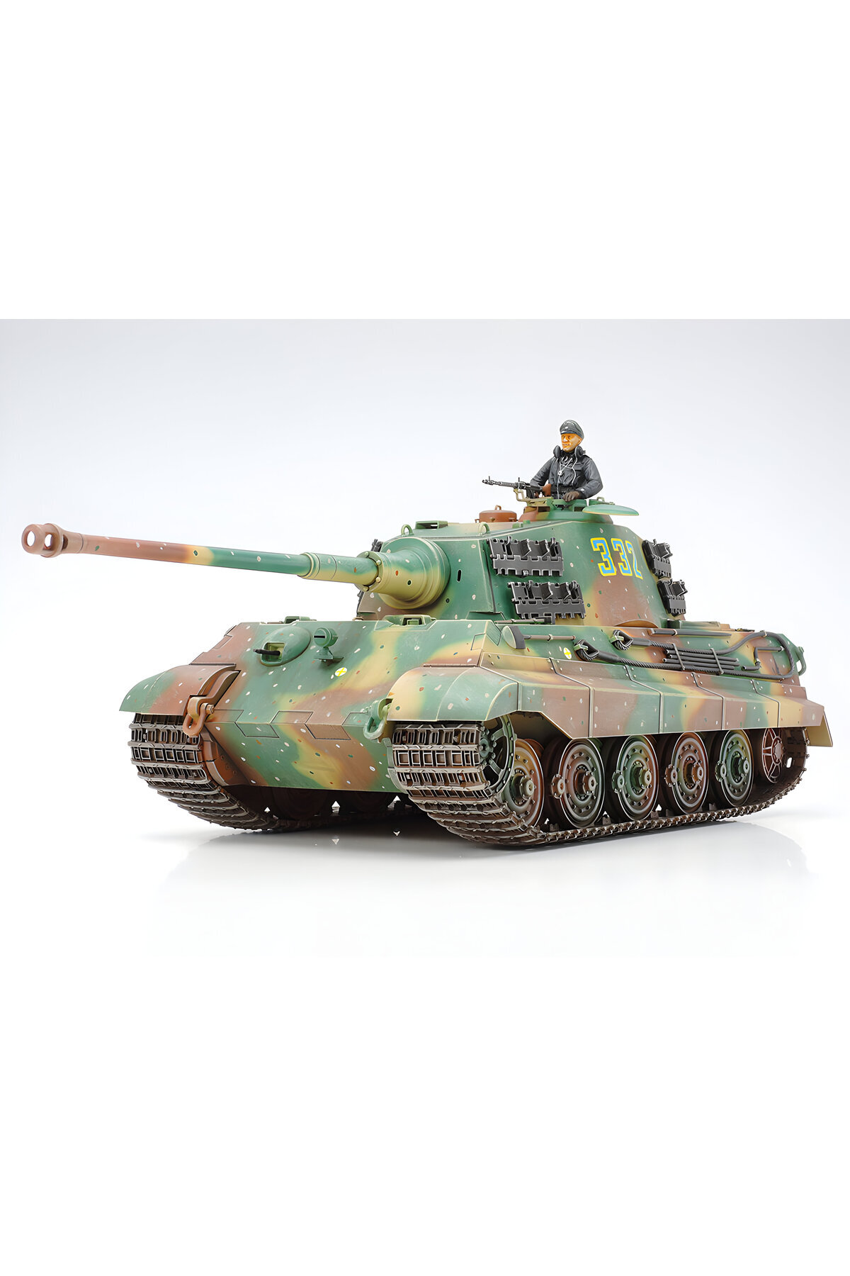 Genel Markalar 1/35 German King Tiger Production Turret Plastik Tank ...