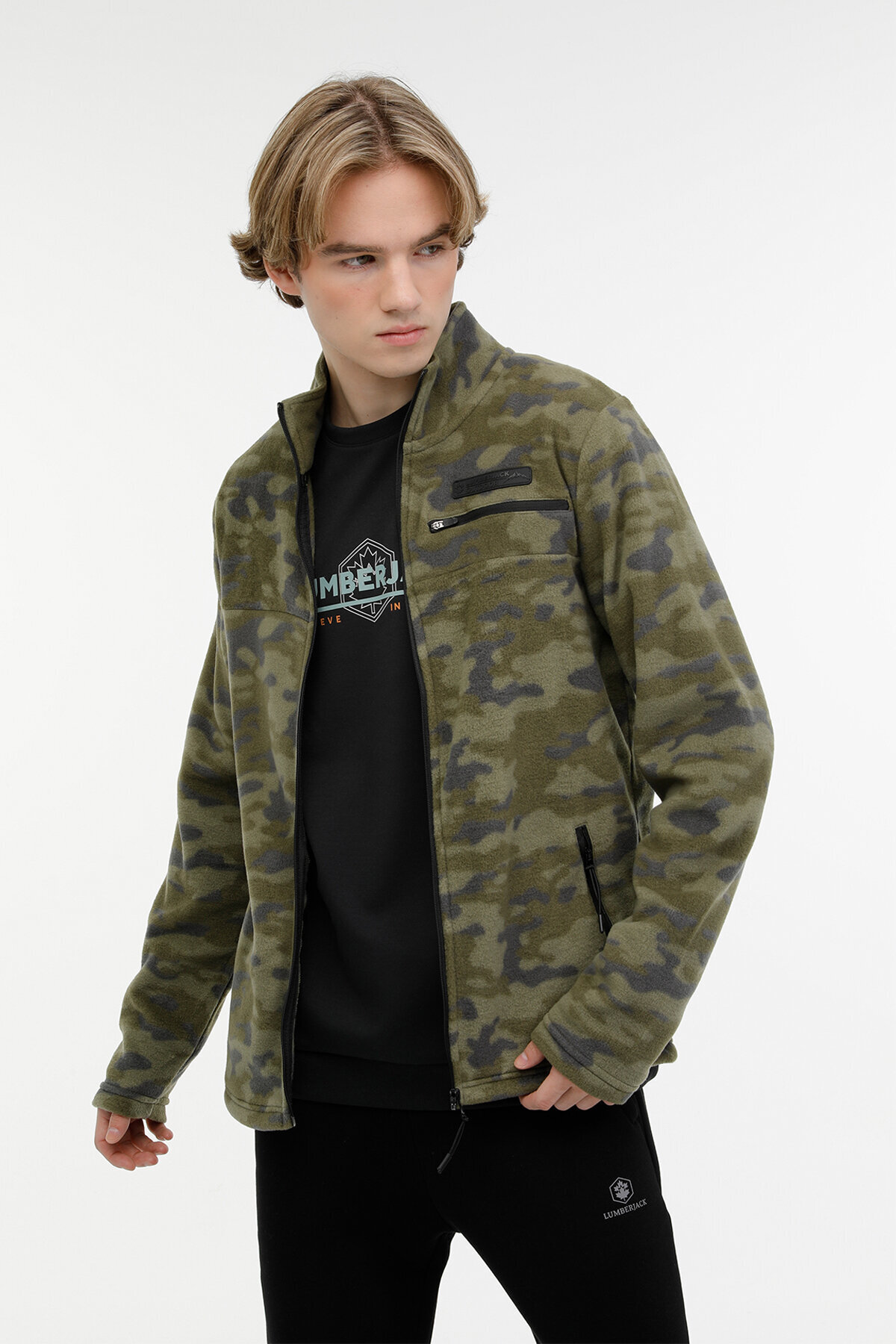 Lumberjack ML CHAD 7SN163 3PR Haki Erkek Polar Fiyatı, Yorumları - Trendyol