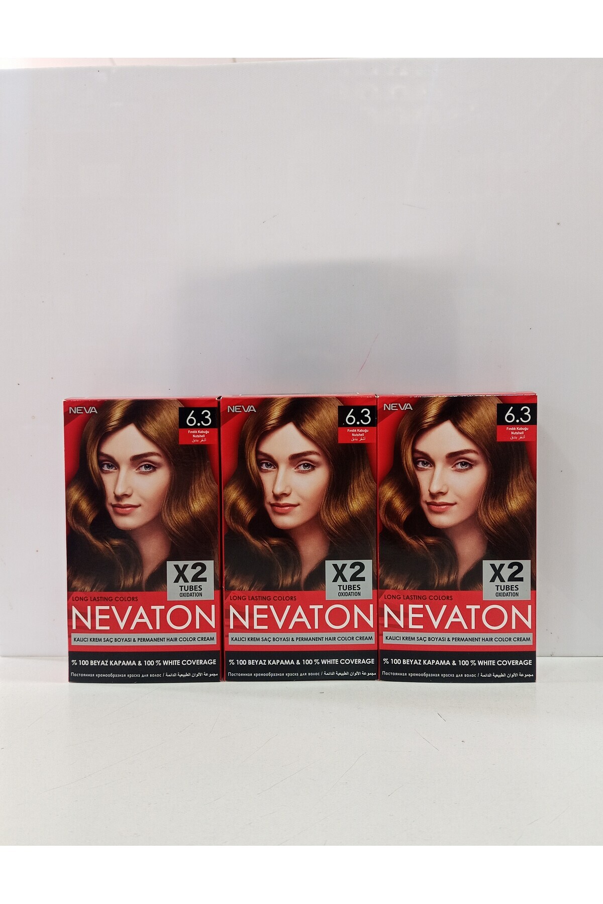 Nevaton Saç Boyası Seti 6.3 Fındık Kabuğu 3^LÜ Fiyatı, Yorumları - Trendyol