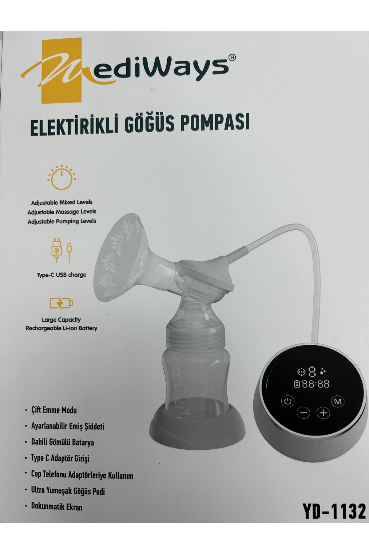 MEDİWAYS GÖĞÜS POMPASI ELEKTİRİKLİ Fiyatı, Yorumları - Trendyol