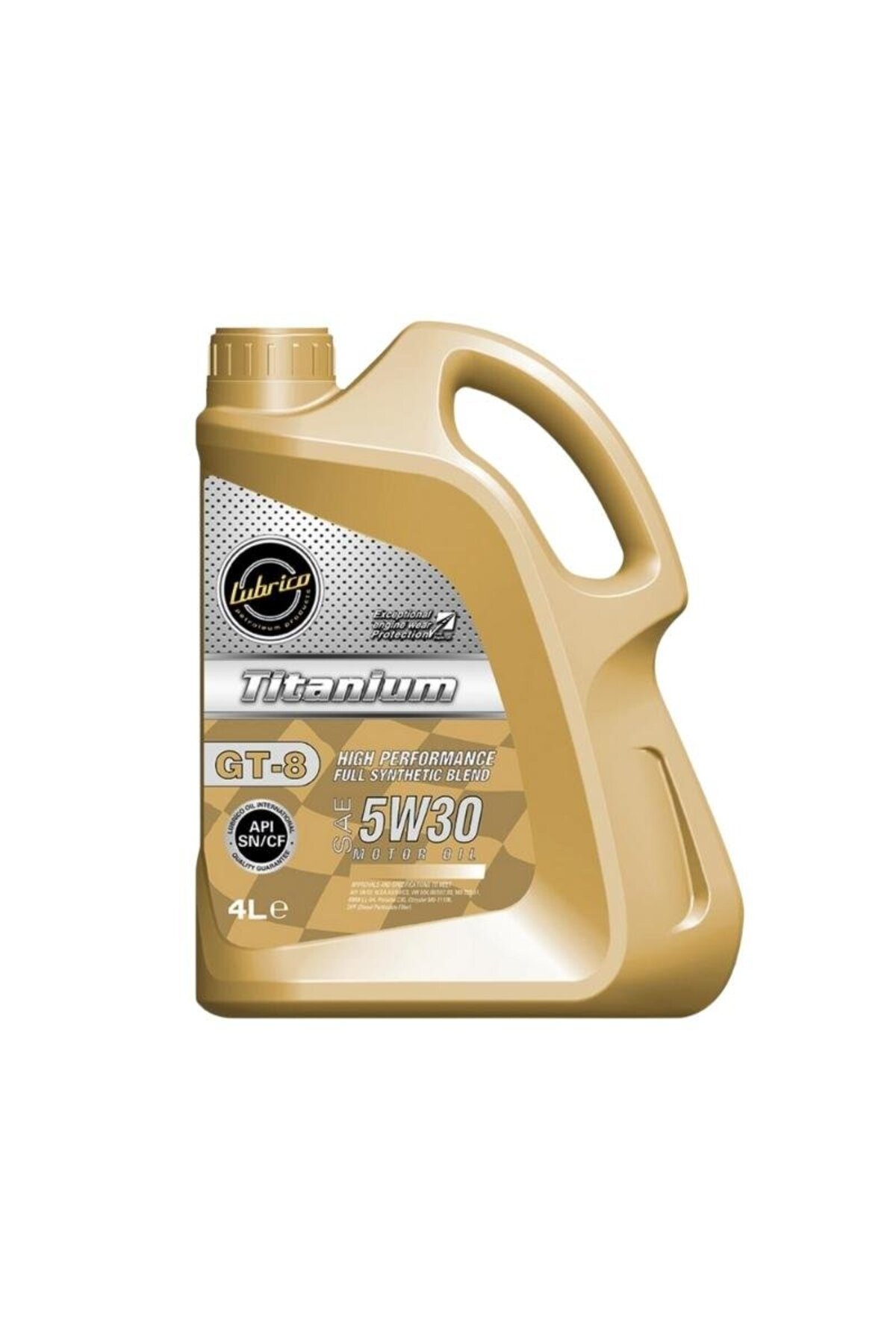 LUBRİCO Lubrico Titanium GT-8 5W-30 DPF Tam Sentetik Motor Yağı - 4 Lt ...