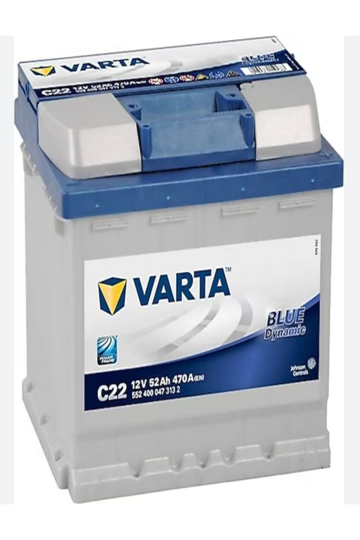 Varta Blue Dynamic C22 12 V 52 Ah 470 Cca "kare" Akü.!! Güncel-yeni ...