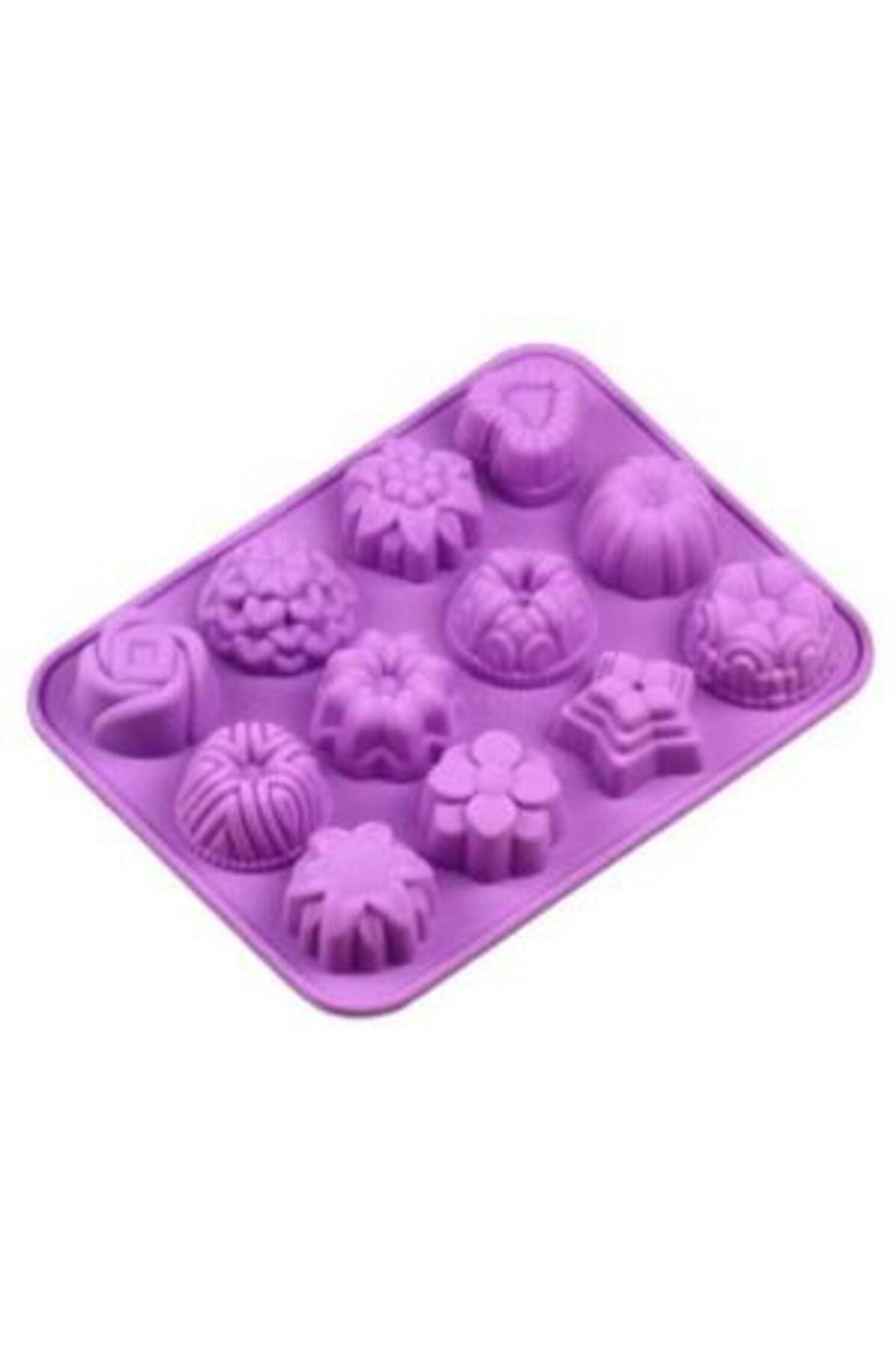 simo Silikon Karışık Desenli Sabun Ve Kokulu Taş Kalıbı 12 Delikli ...
