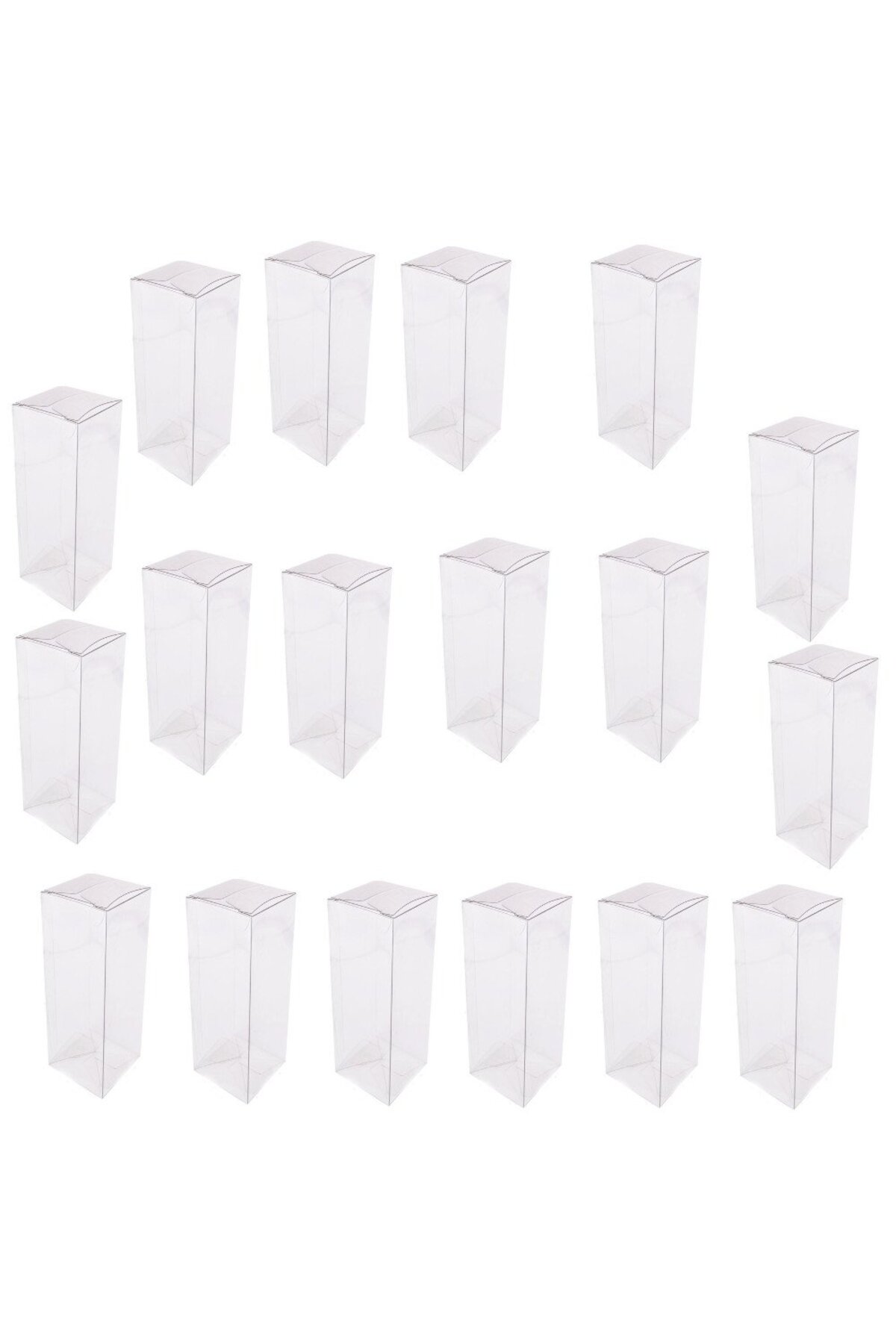 cici Şeffaf Asetat Kutu 5x5x20 cm 50 Adet Fiyatı, Yorumları - Trendyol