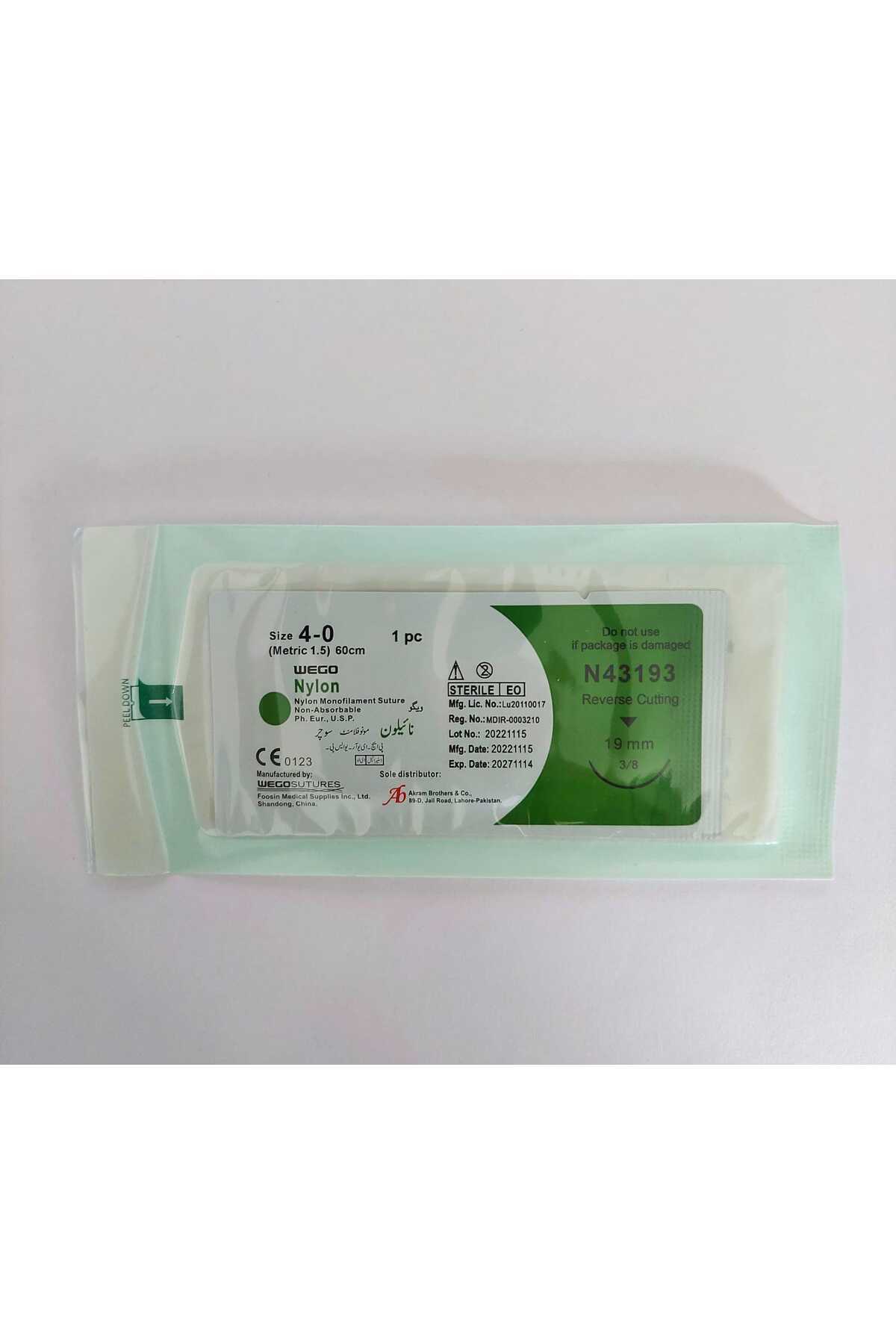 Mertay Medicus 10 ADET NYLON EMİLMEYEN MONOFİLAMENT CERRAHİ İPLİK ...