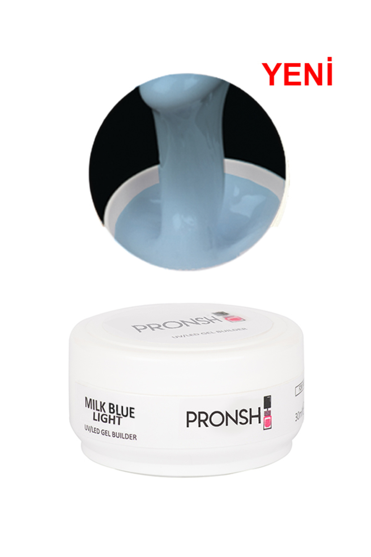 Pronsh Builder Jel 30ml Milk Blue Light Uv/led Protez Tırnak Jeli ...