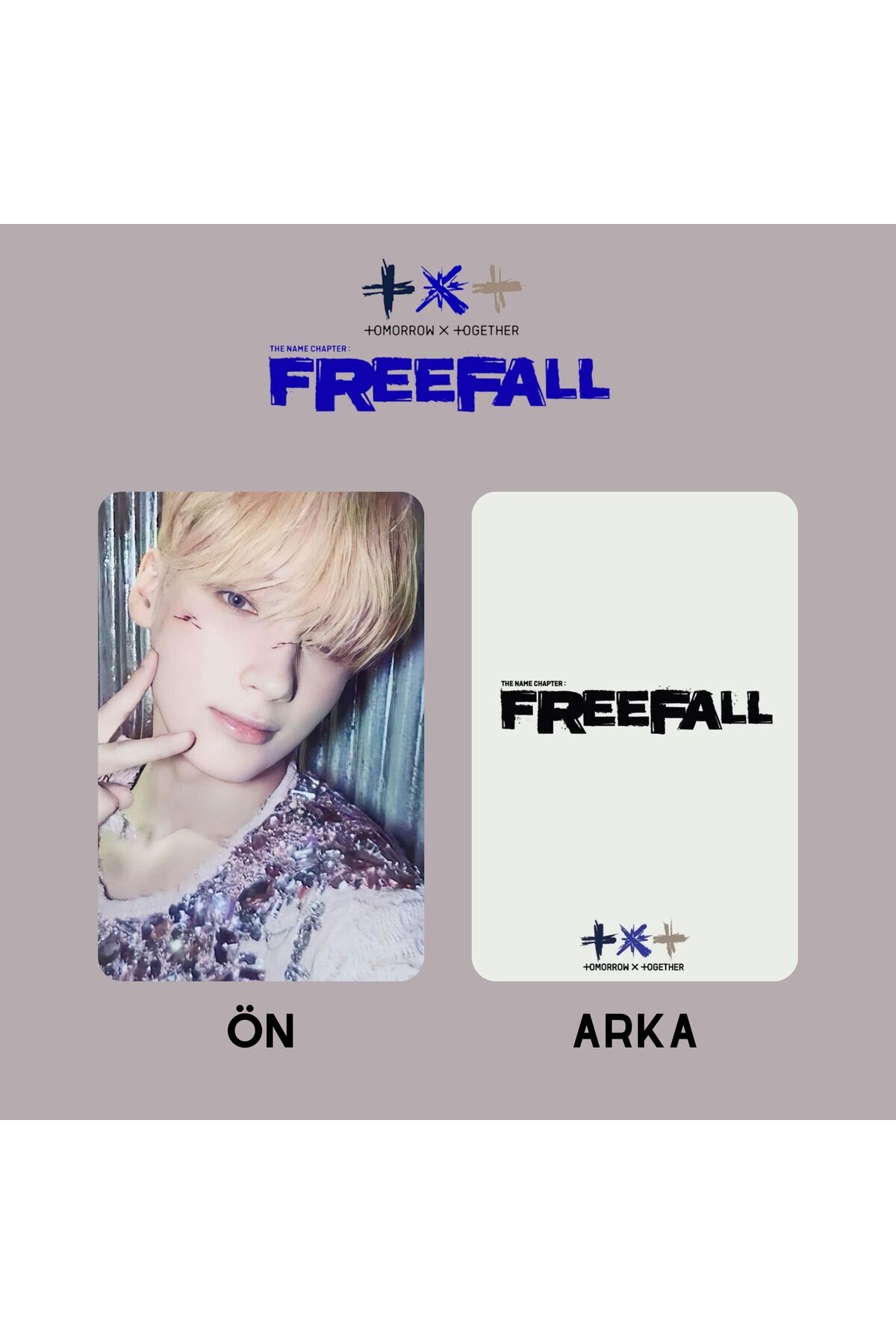 Kpop Dünyasi TXT Huening Kai '' The Name Chapter : FREEFALL '' Albüm Pc ...