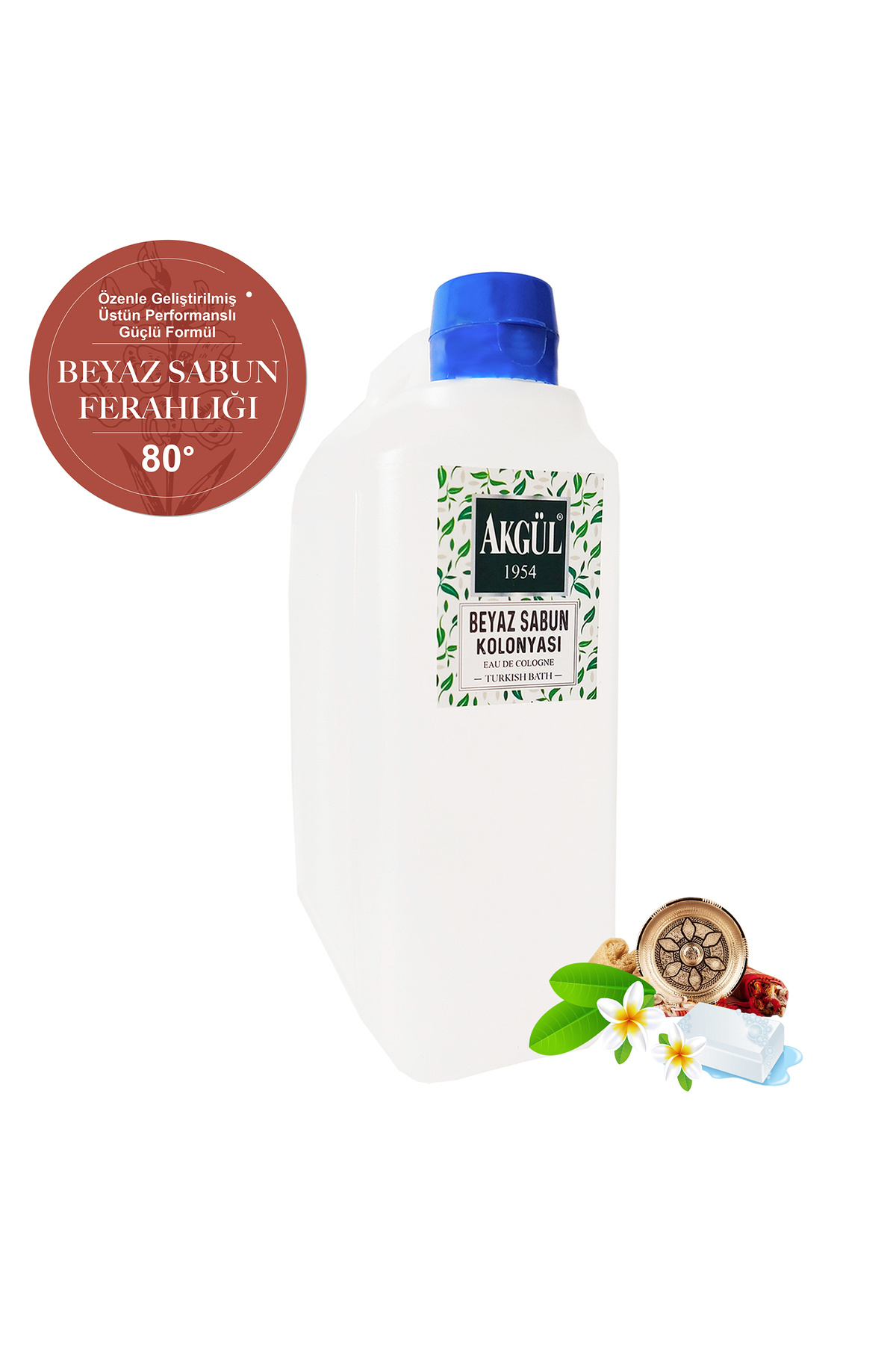 Akgül Kolonyaları Akgül Beyaz Sabun Kolonyası 1 Lt Fiyatı, Yorumları - Trendyol