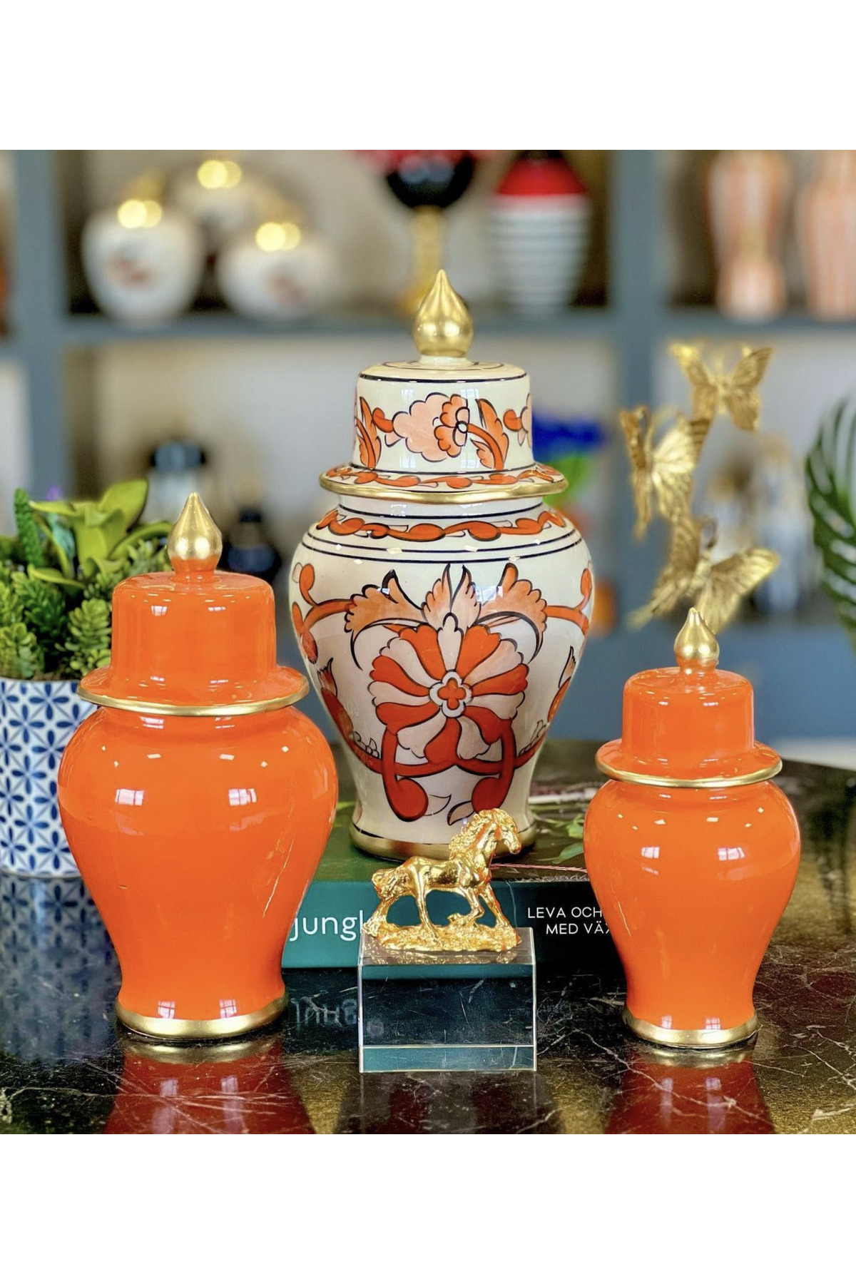 MIARIK DESIGN & DEKORASYON Dekoratif 3'lü Küp Vazo Fiyatı, Yorumları ...