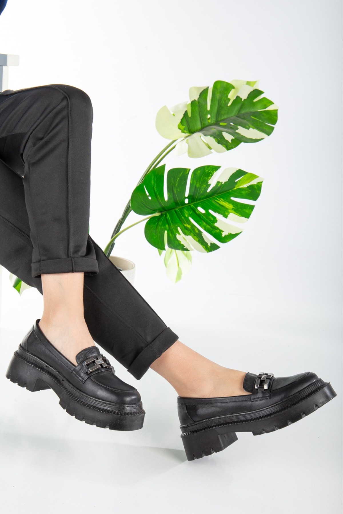 derim shoes Kadın Hakiki Deri Günlük Loafer Fiyatı, Yorumları - Trendyol