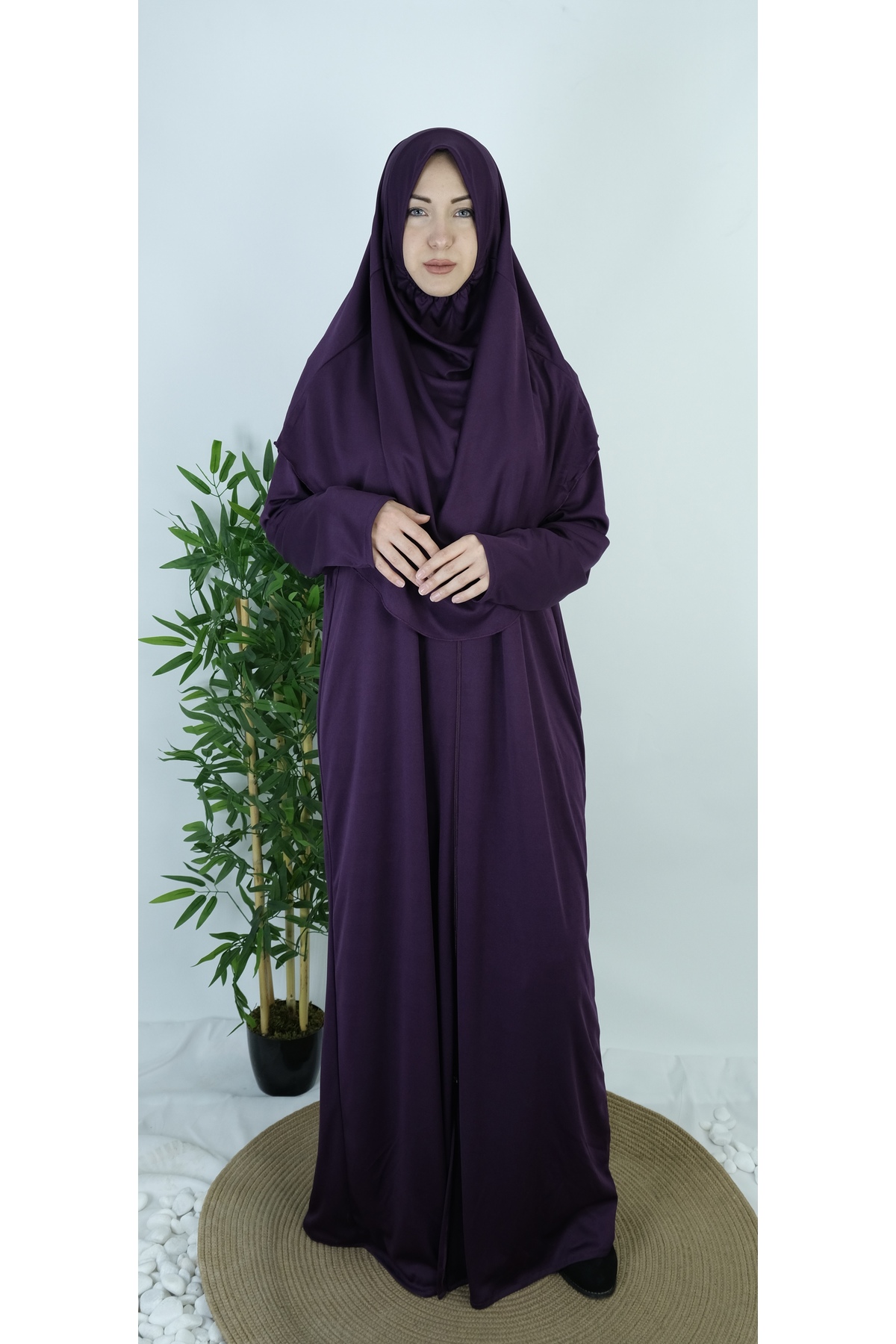 Mavira Moda Mürdüm Fermuarlı Pratik Namaz ElbisesiFiyatı, Yorumları ...