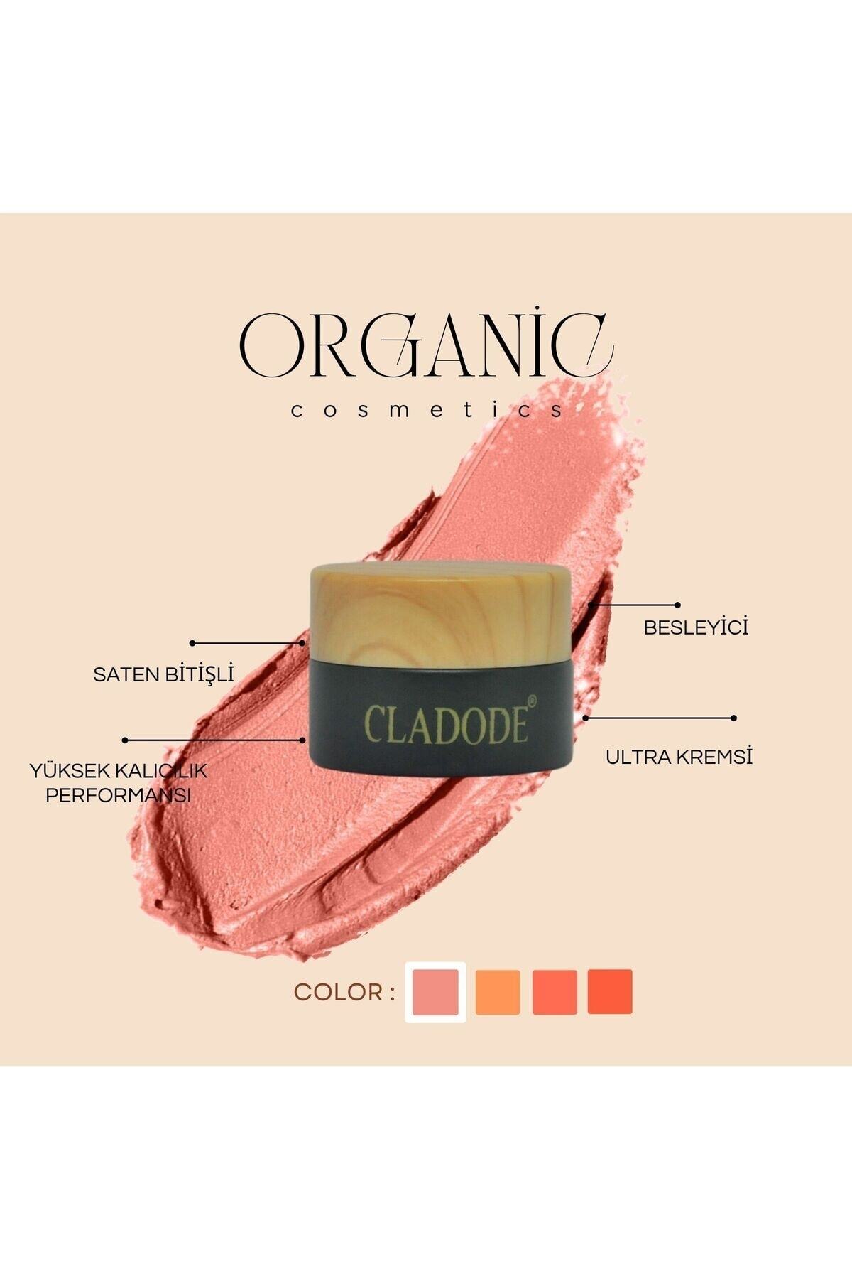cladode Rosa -organik-nourishing Cream Blush - Lip&cheek&eyeshadow ...