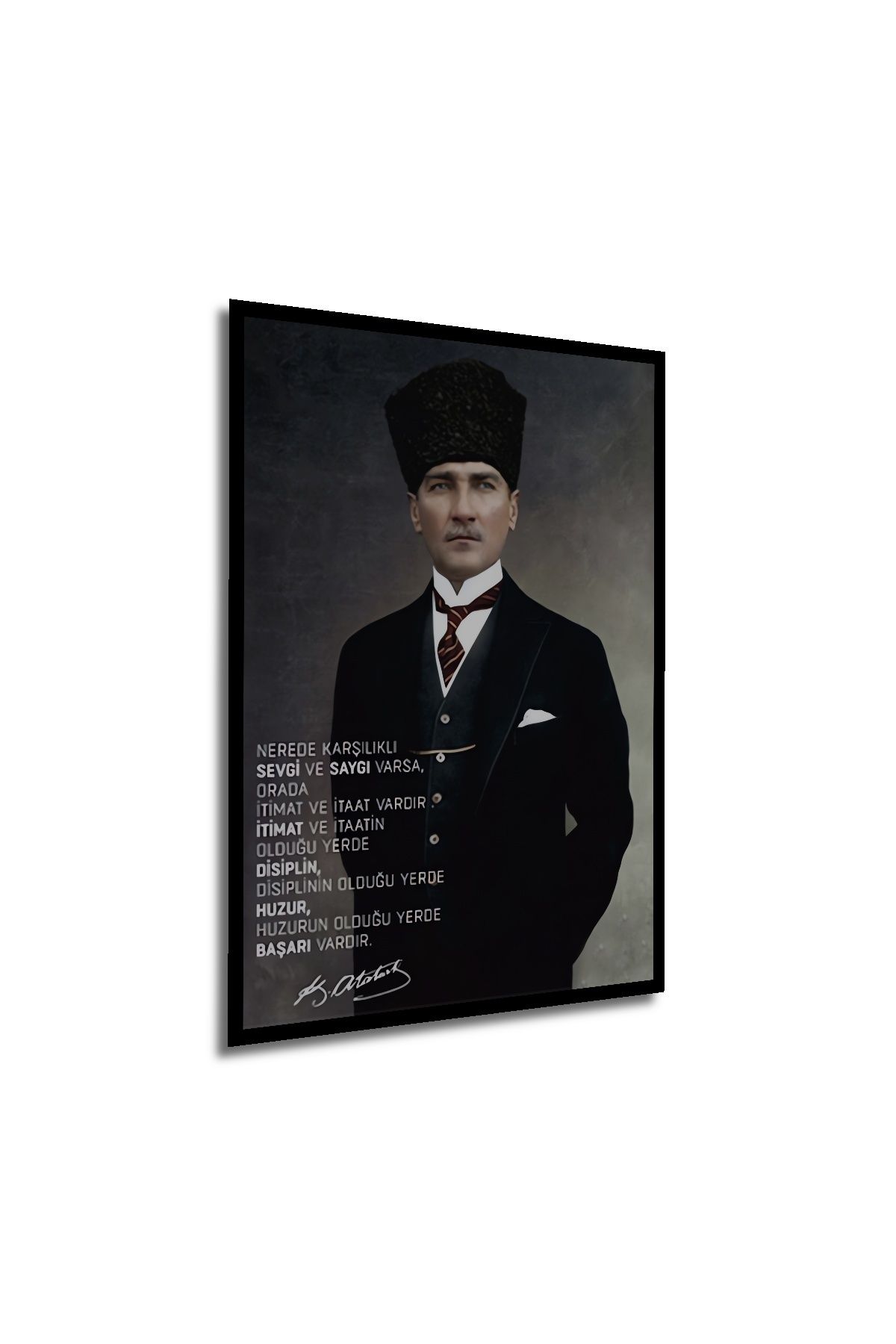 Teona Ahşap Dekoratif Atatürk Takım Elbiseli Portre Ahşap Tablo Çerçeve ... Teona Ahşap Dekoratif Atatürk Takım Elbiseli Portre Ahşap Tablo Çerçeve ...