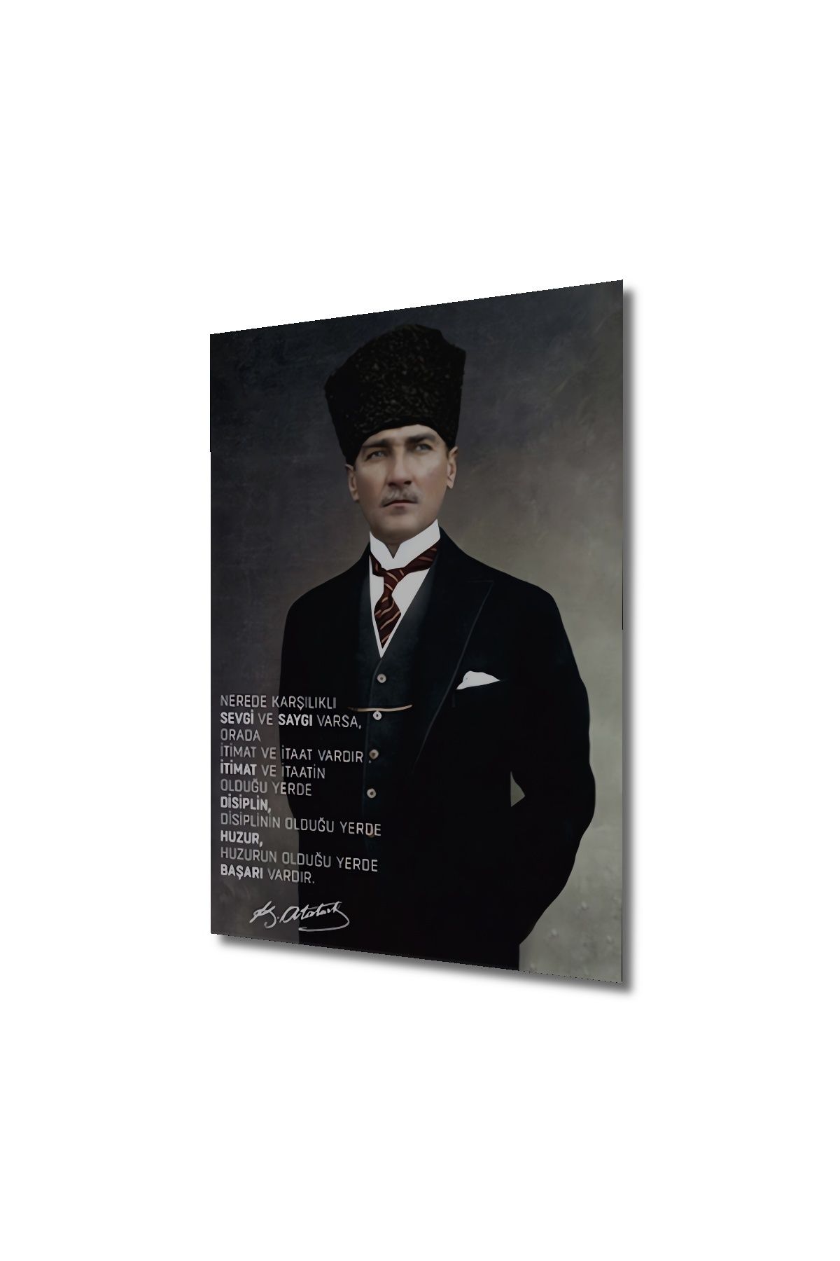 Teona Ahşap Dekoratif Atatürk Takım Elbiseli Portre Ahşap Tablo Çerçeve ... Teona Ahşap Dekoratif Atatürk Takım Elbiseli Portre Ahşap Tablo Çerçeve ...