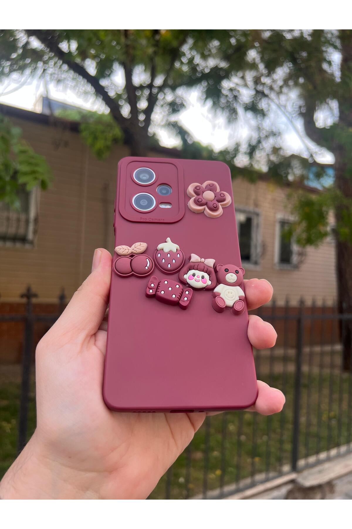 Vip Case Xiaomi Redmi Note 12 Pro 5g Çilekli Şekerli Kirazlı Ayılı ...