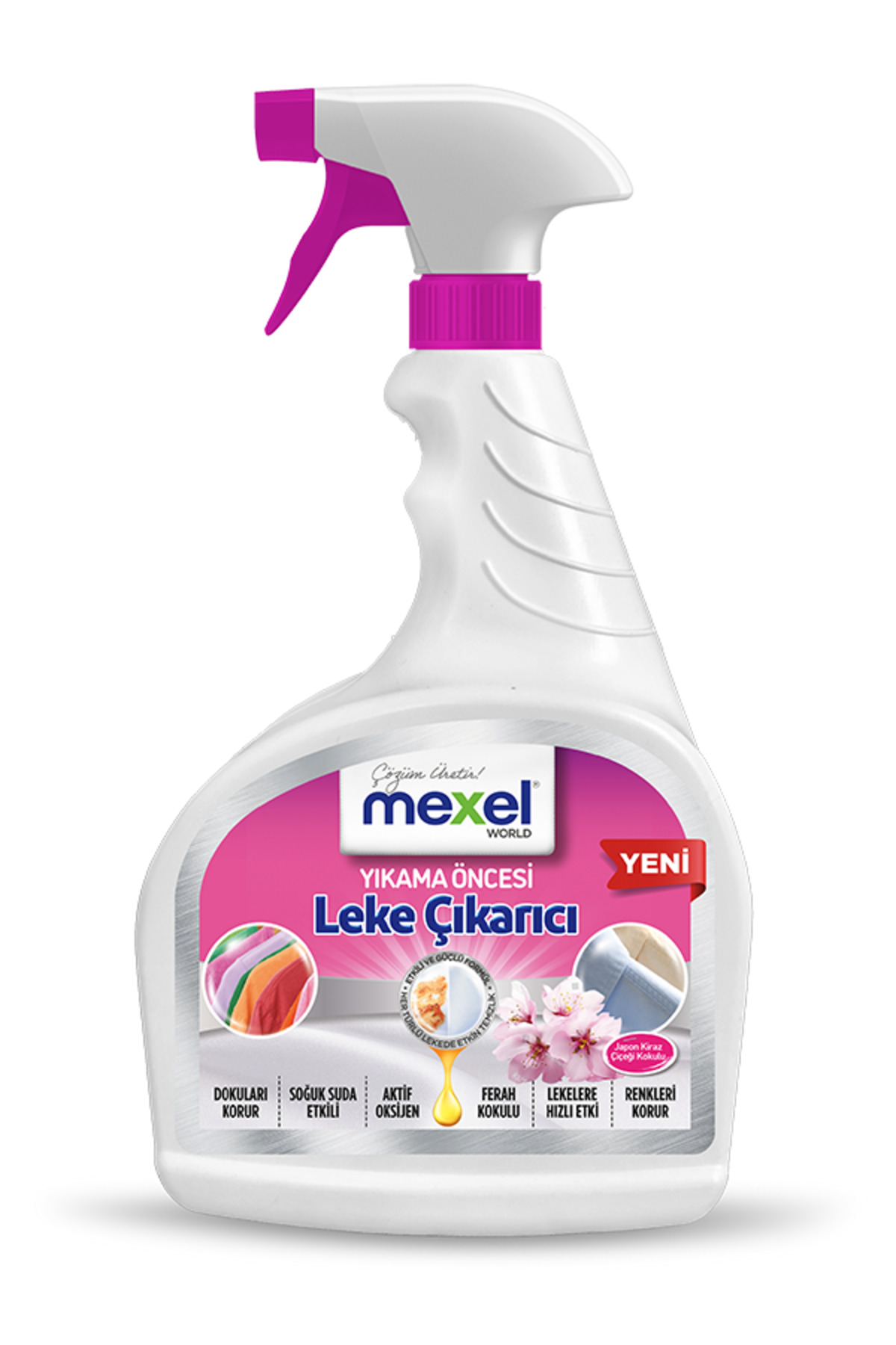 mexel Yıkama Öncesi Oxi Leke Çıkarıcı Sprey Japon Kiraz Çiçeği Kokulu ...
