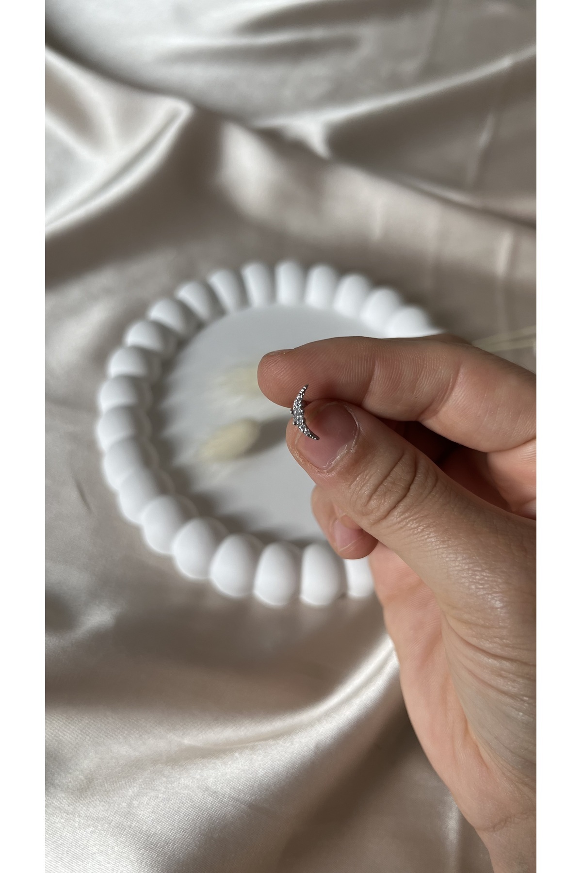 Ebru Atelier Ay Taşlı Tragus Fiyatı, Yorumları - Trendyol