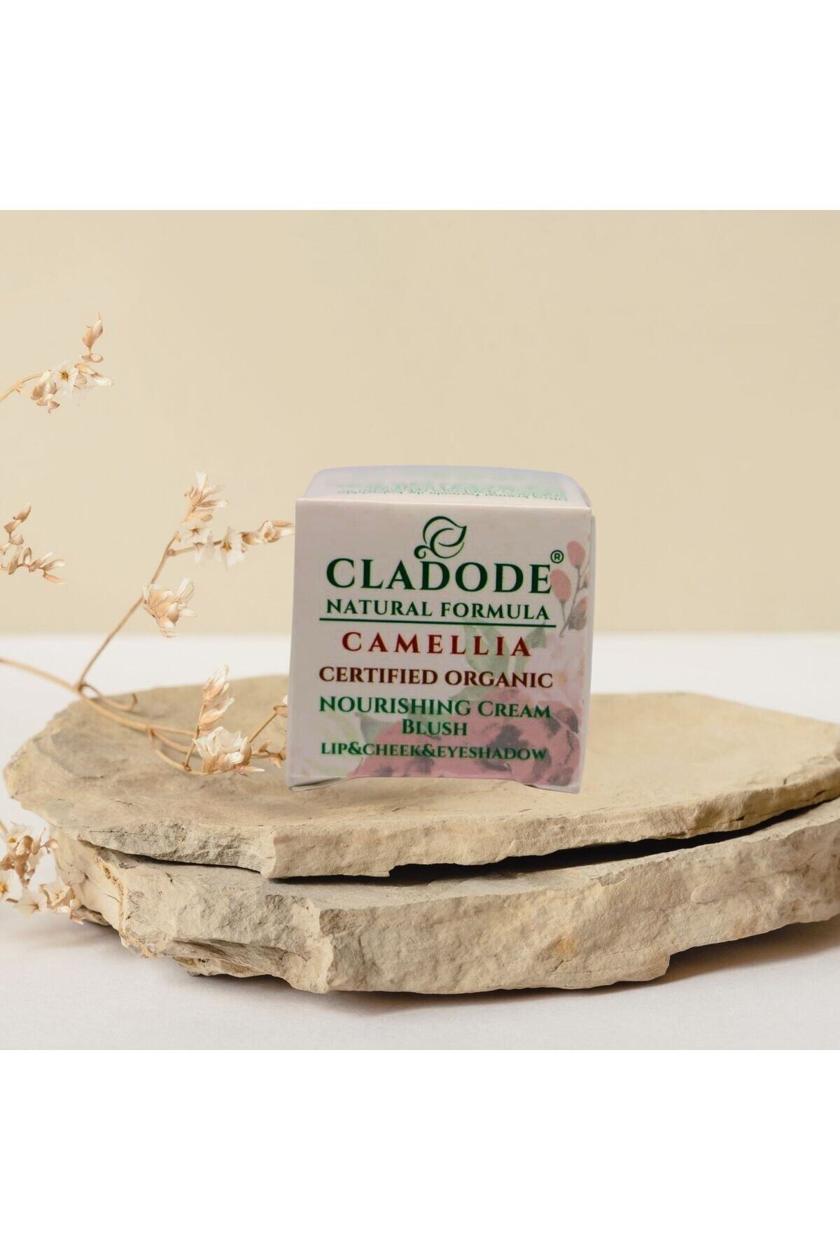 cladode Camellia - Organik Nourishing Cream Blush-lip&cheek&eyeshadow ...