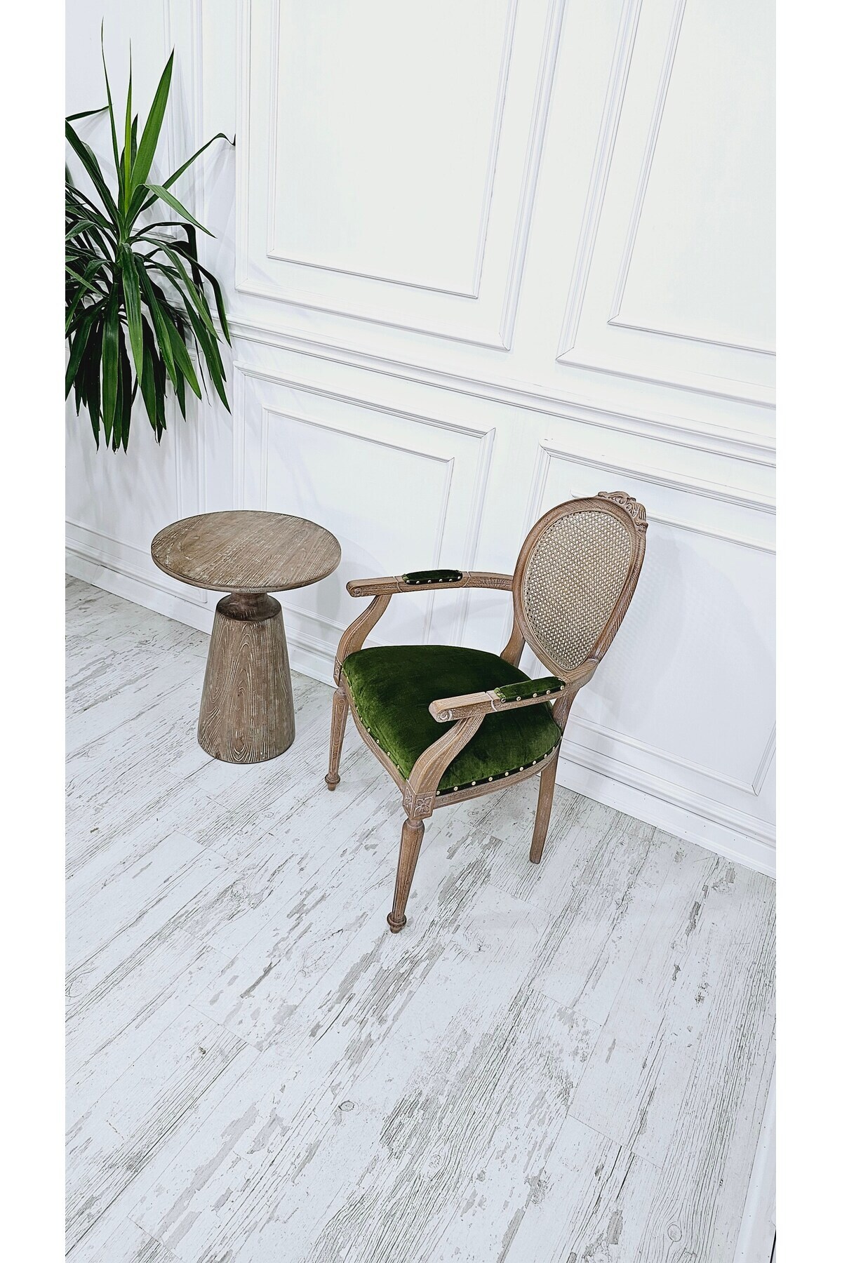 HASAĞAÇ Kampanya Ürünü Rosa Eskitmeli %100 Gürgen Madalyon Mini Berjer ...