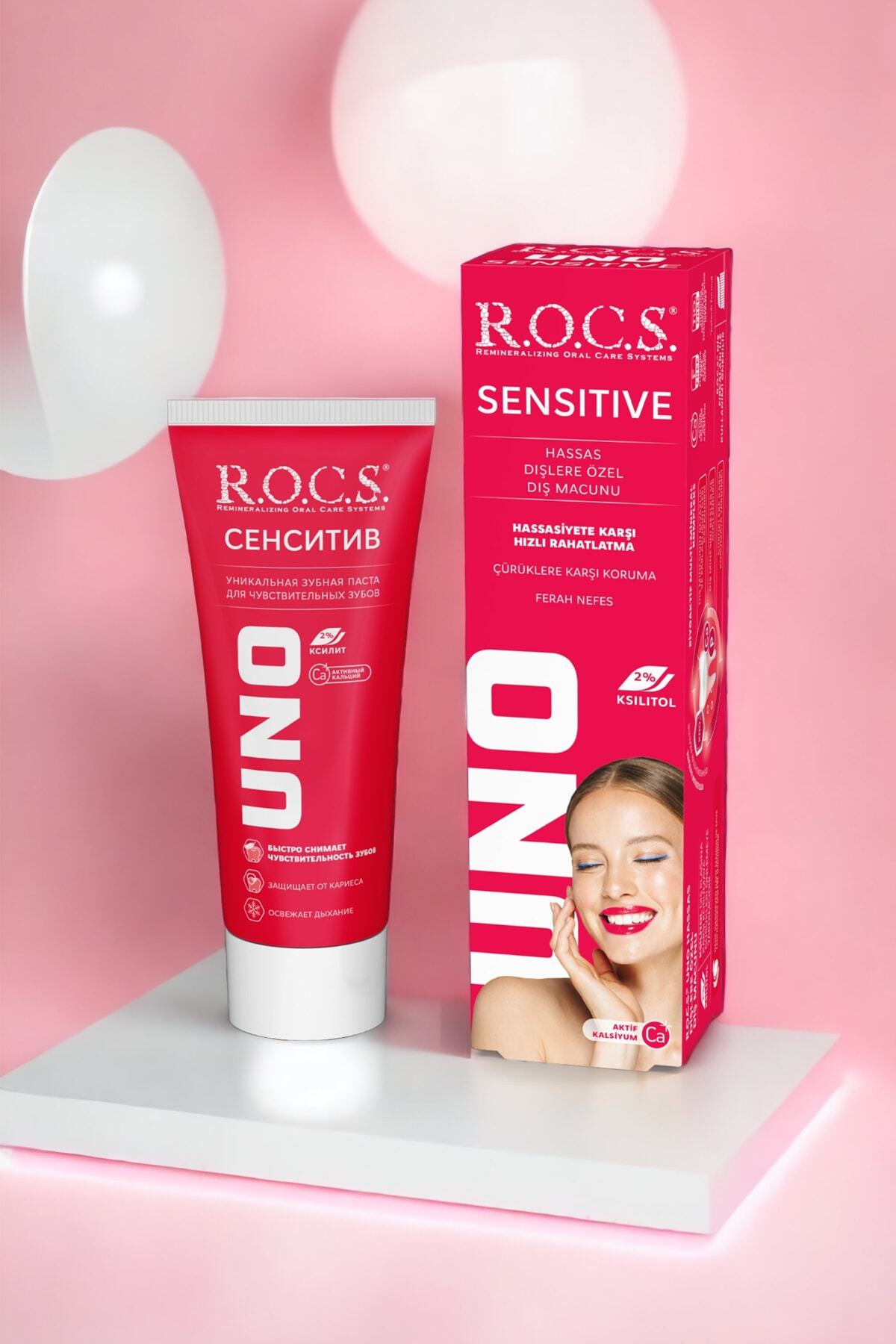 R.O.C.S. Rocs Uno Sensıtıve Hassas Dişlere Özel Diş Macunu 74g Fiyatı ...