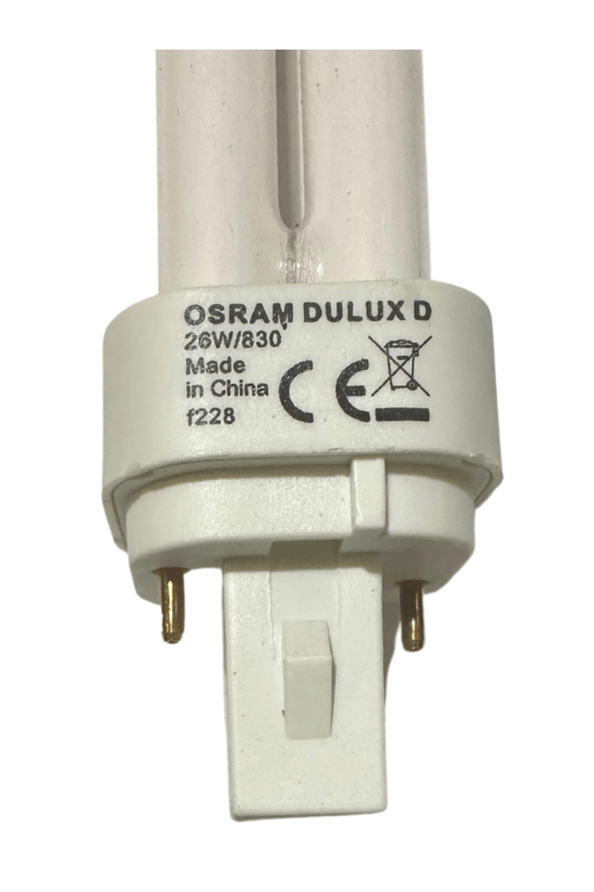 Osram Dulux D 26W 830 3000K (Sarı Işık) 2Pinli G24d-3 Duylu Floresan Ampul (2 Adet) Fiyatı ...