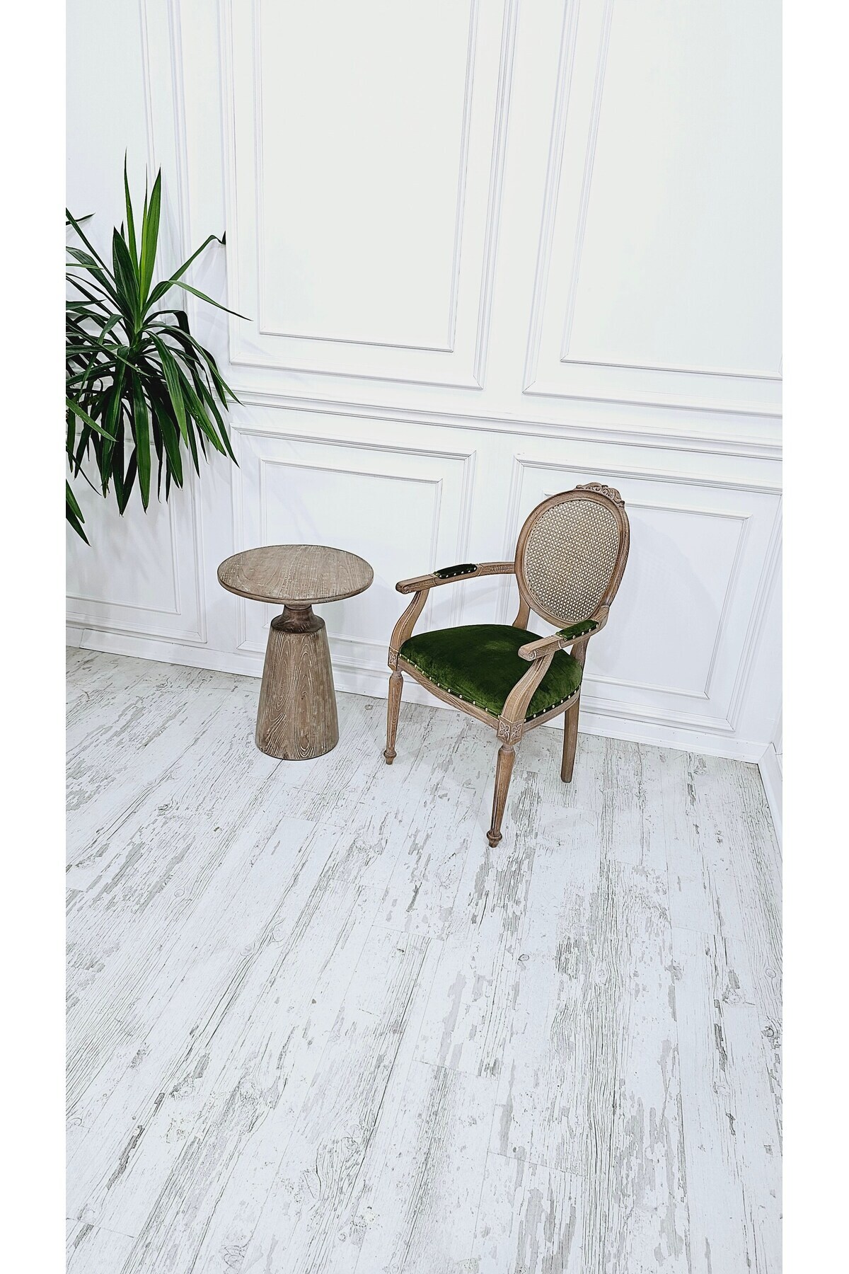 HASAĞAÇ Kampanya Ürünü Rosa Eskitmeli %100 Gürgen Madalyon Mini Berjer ...