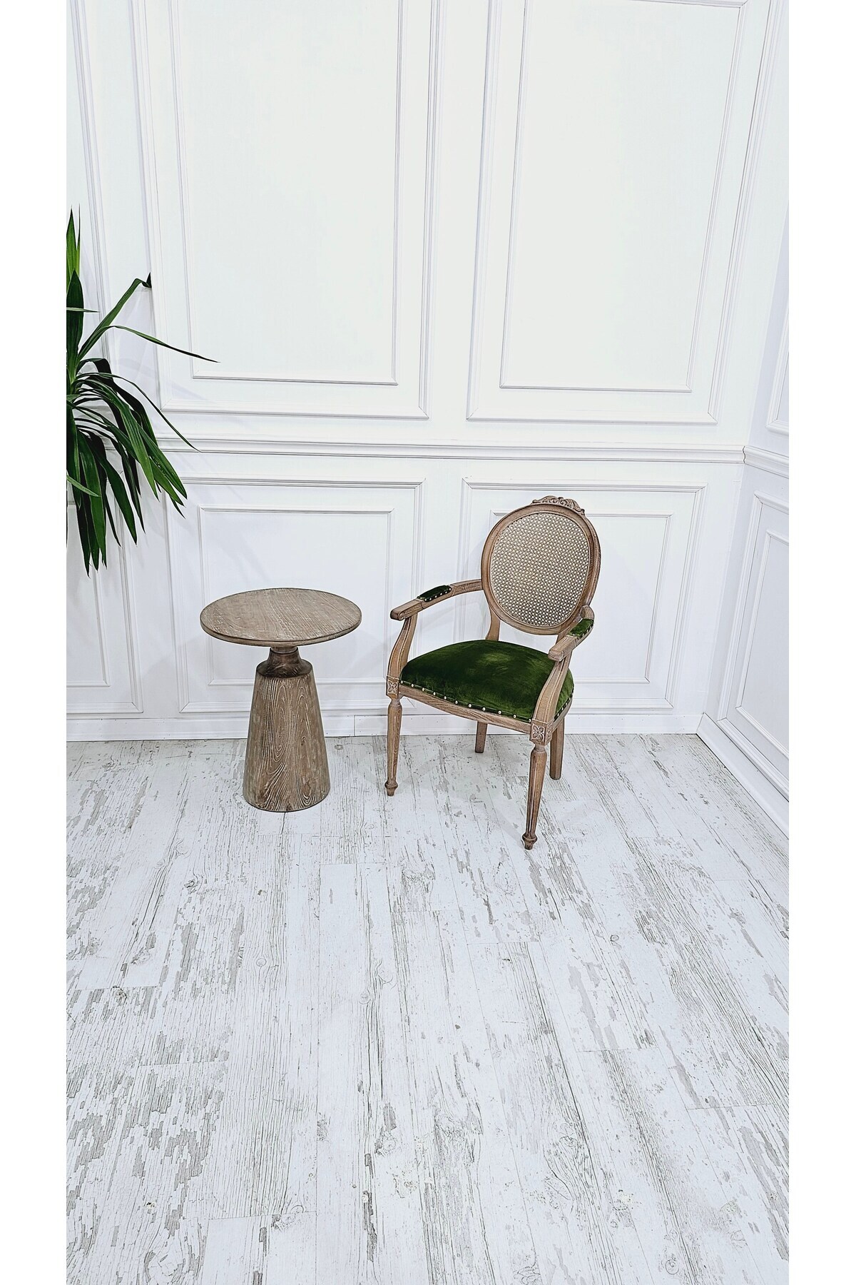 HASAĞAÇ Kampanya Ürünü Rosa Eskitmeli %100 Gürgen Madalyon Mini Berjer ...