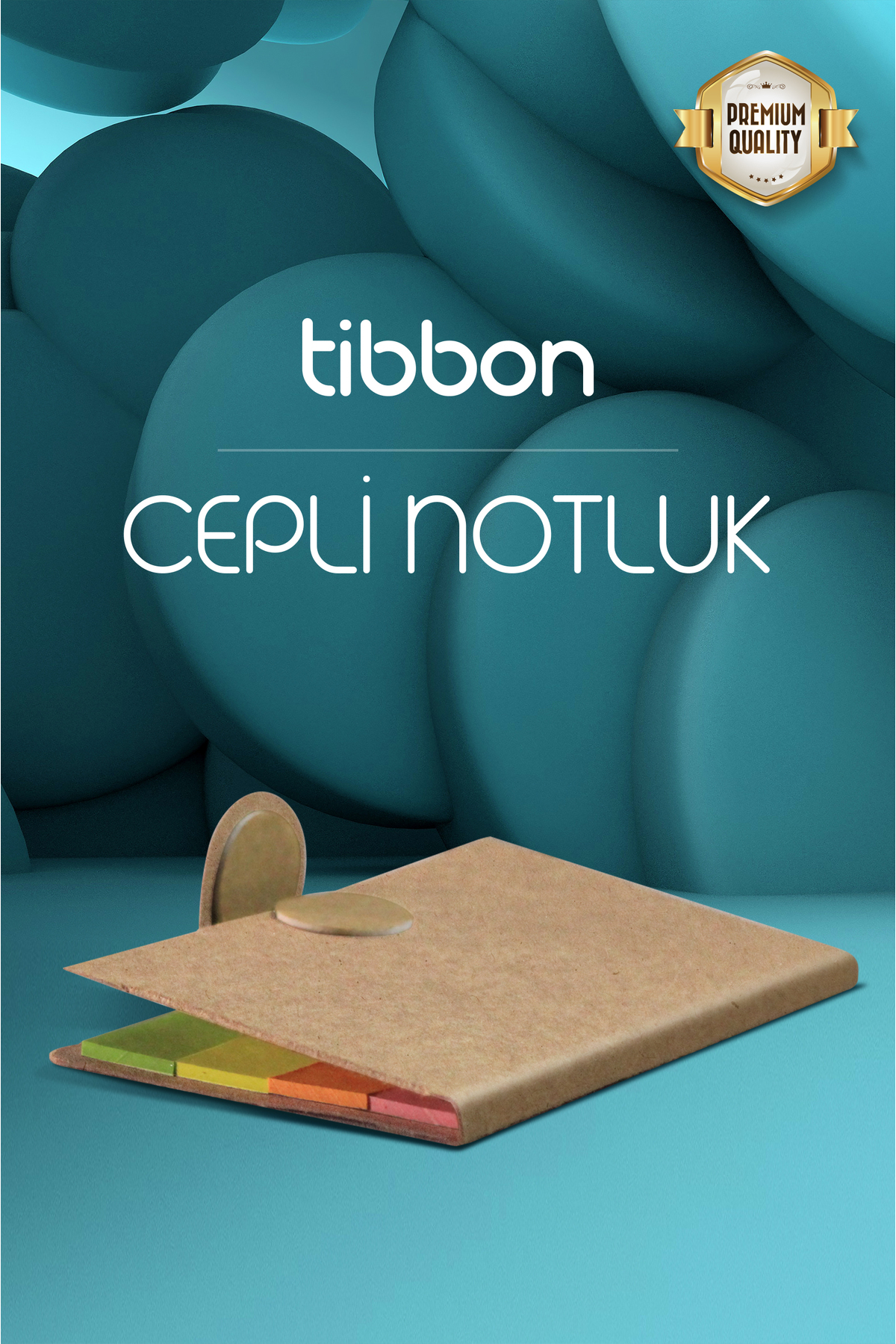 Tibbon Sticky Not Gözlü Geri Dönüşümlü 5 Parça Mini Yapışkanlı Post-it ...