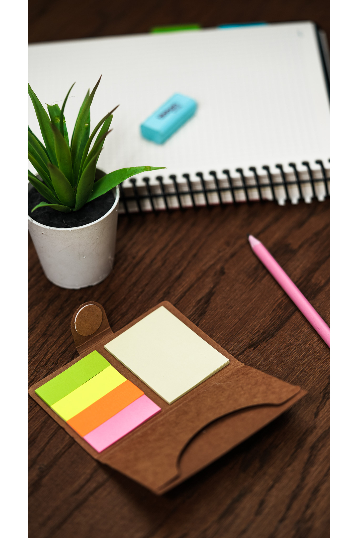 Tibbon Sticky Not Gözlü Geri Dönüşümlü 5 Parça Mini Yapışkanlı Post-it ...