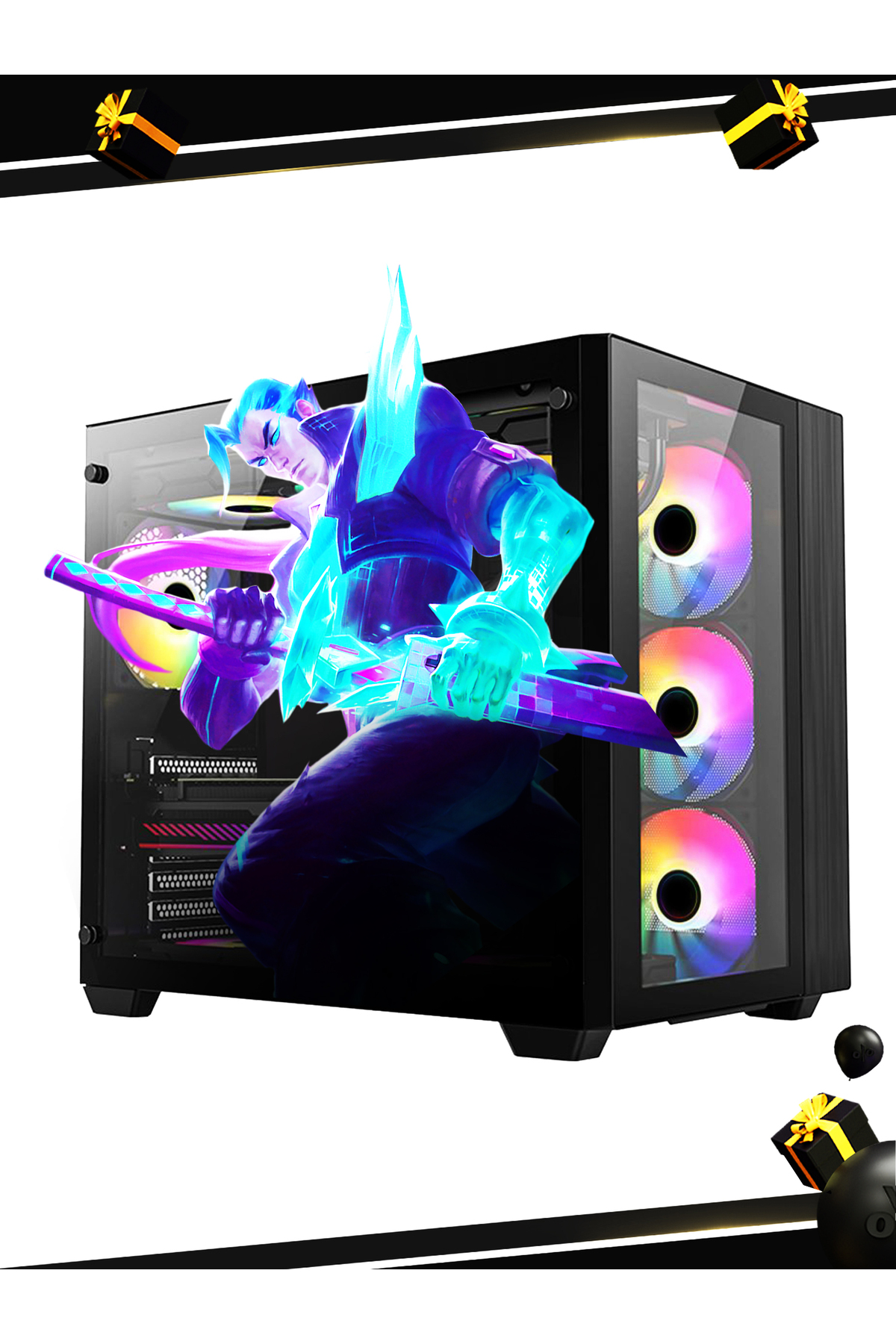 RAMTECH FF VİCTORY İ590 İ5-9400F 32 GB RAM 1 TB SSD RTX4060 8 GB Oyun ...