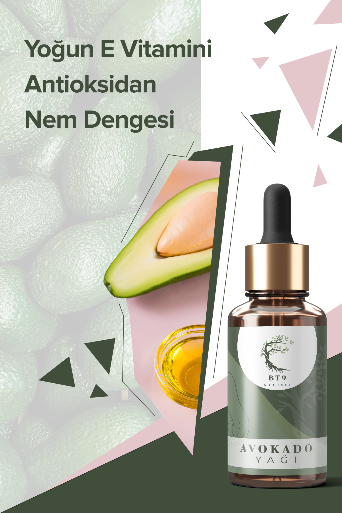 BT9 NATUREL Avokado Yağı %100 Saf ve Soğuk Sıkım Fiyatı, Yorumları - Trendyol