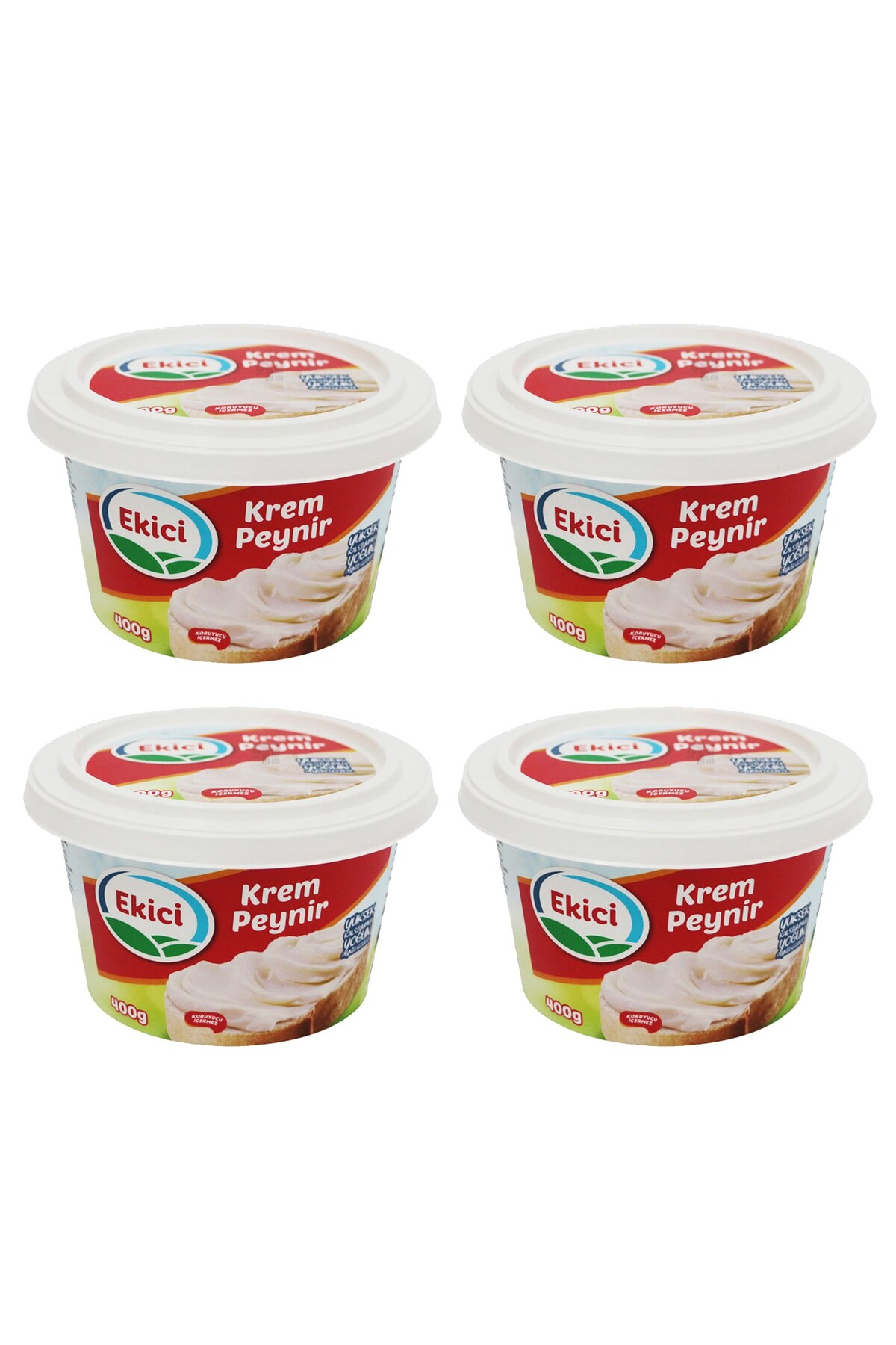EKİCİ Ekici Krem Peynir 400 gr 4 lü Fiyatı, Yorumları - Trendyol