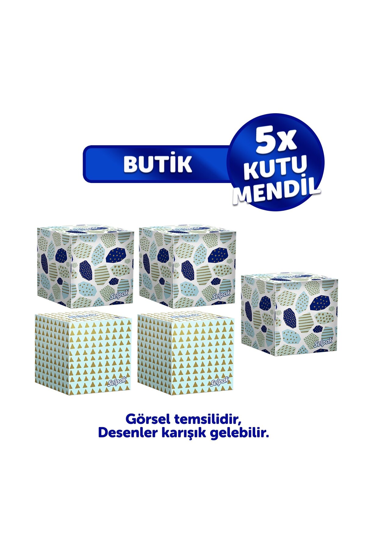 Selpak Butik Kutu Mendil 5'li Fiyatı, Yorumları - Trendyol