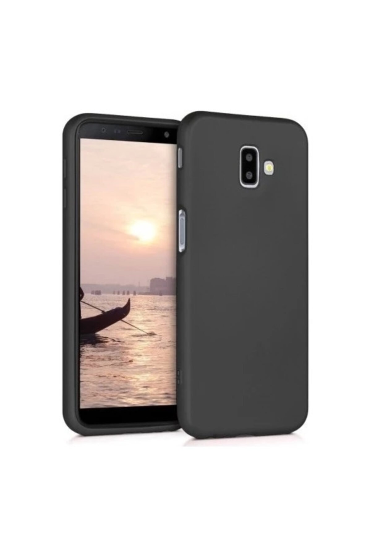 Fibaks Samsung Galaxy J6 Plus Kılıf Yumuşak Dokulu Soft Esnek Ince Mat Renkli Lüks Premier ...