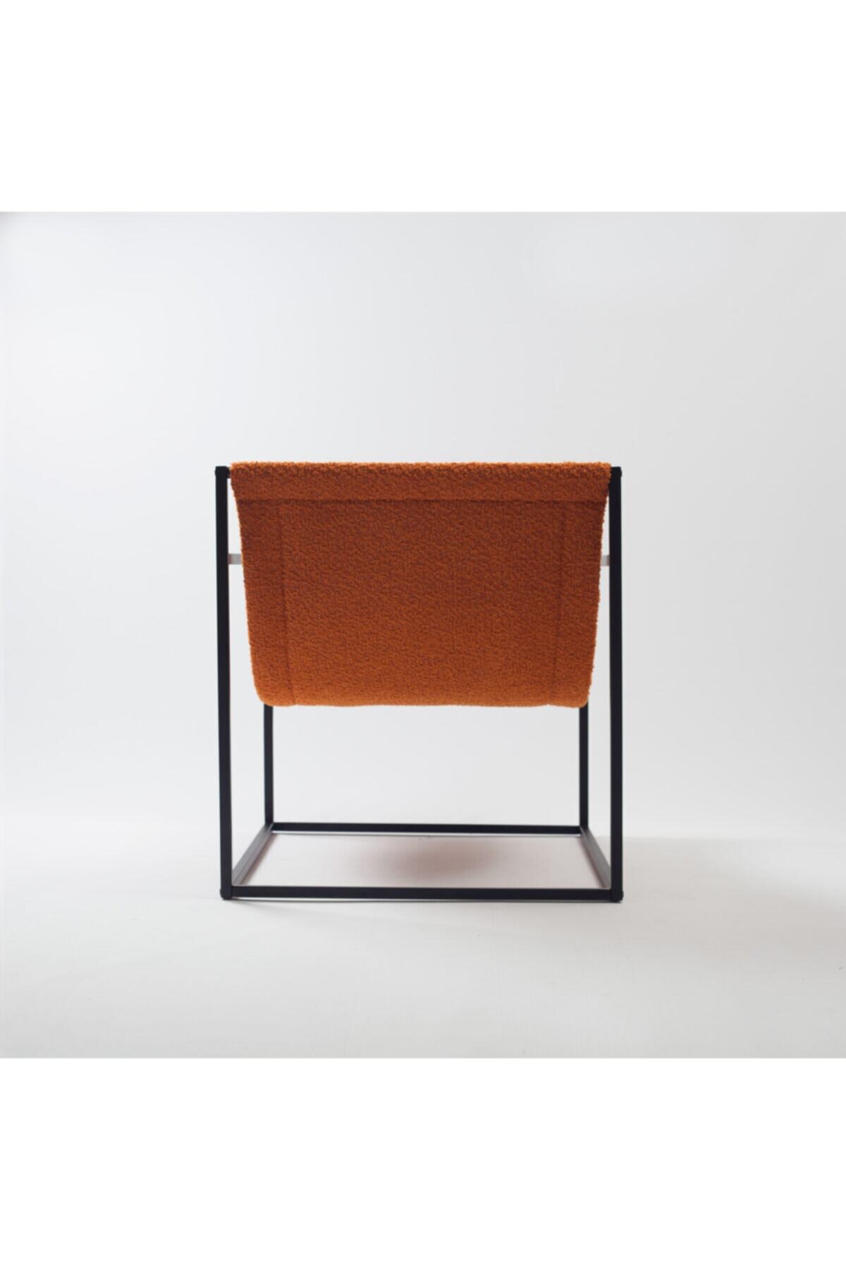 Fineroom Living " Bernie Chair " Metal Koltuk (turuncu)" - Fiyatı ...