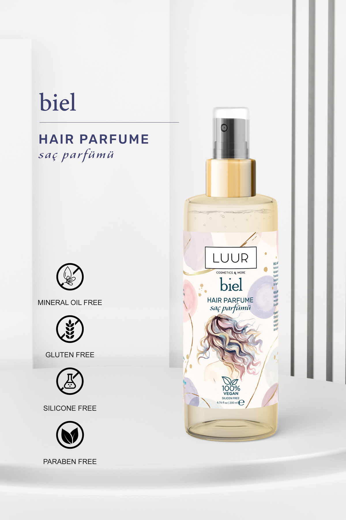 LUUR COSMETICS & MORE Biel Saç Parfümü 200 ml Fiyatı, Yorumları - Trendyol