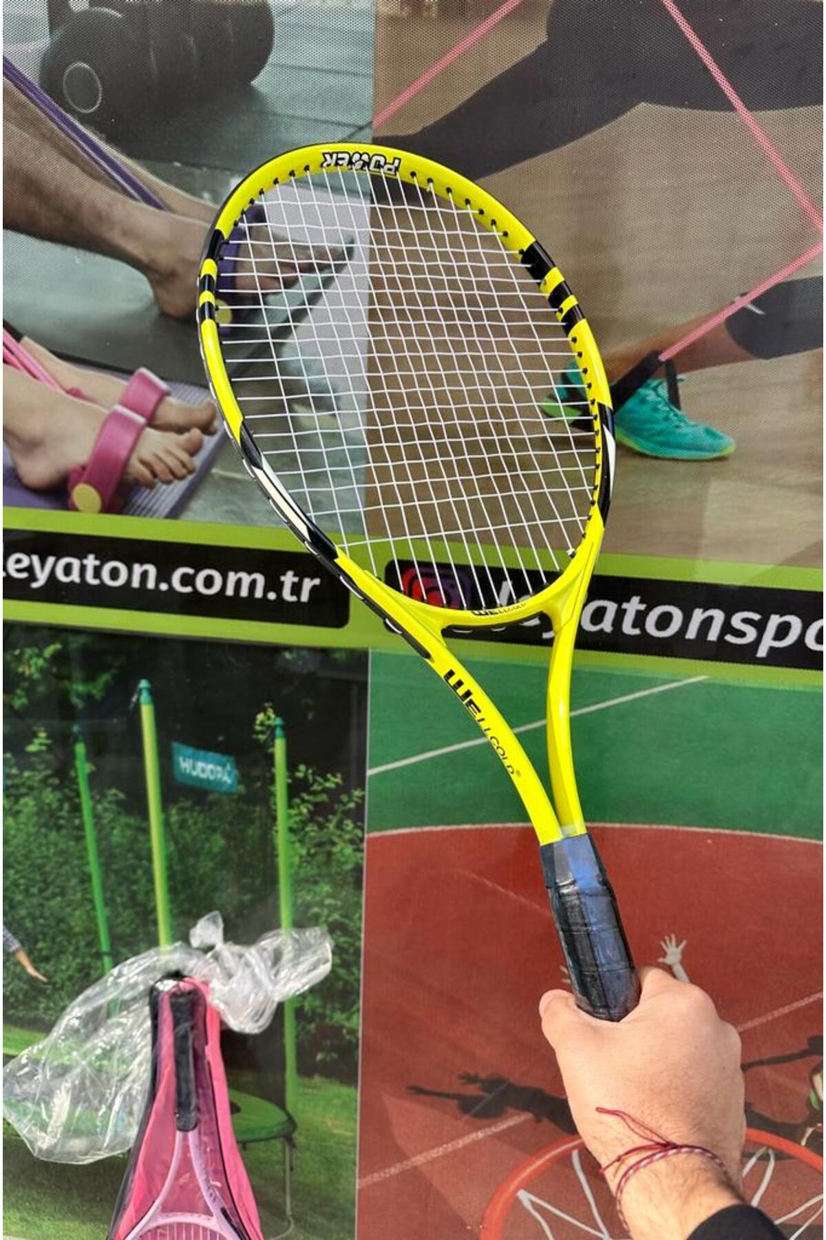 WELLCOLD 27 İnç Yetişkin Tenis Raketi Ve Deluxe Tenis Çantası (L2 Grip ...