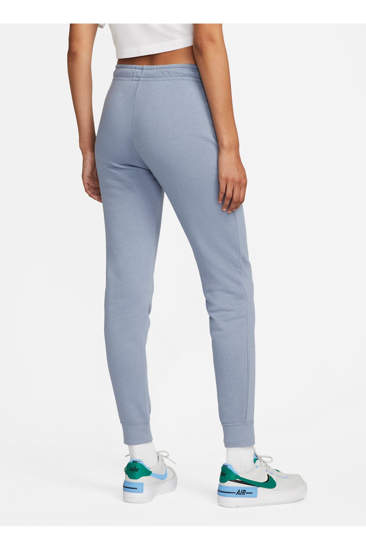 Nike Standart Mavi Kadın Eşofman Altı Dx2320 493 W Essntl Pant Reg Flc