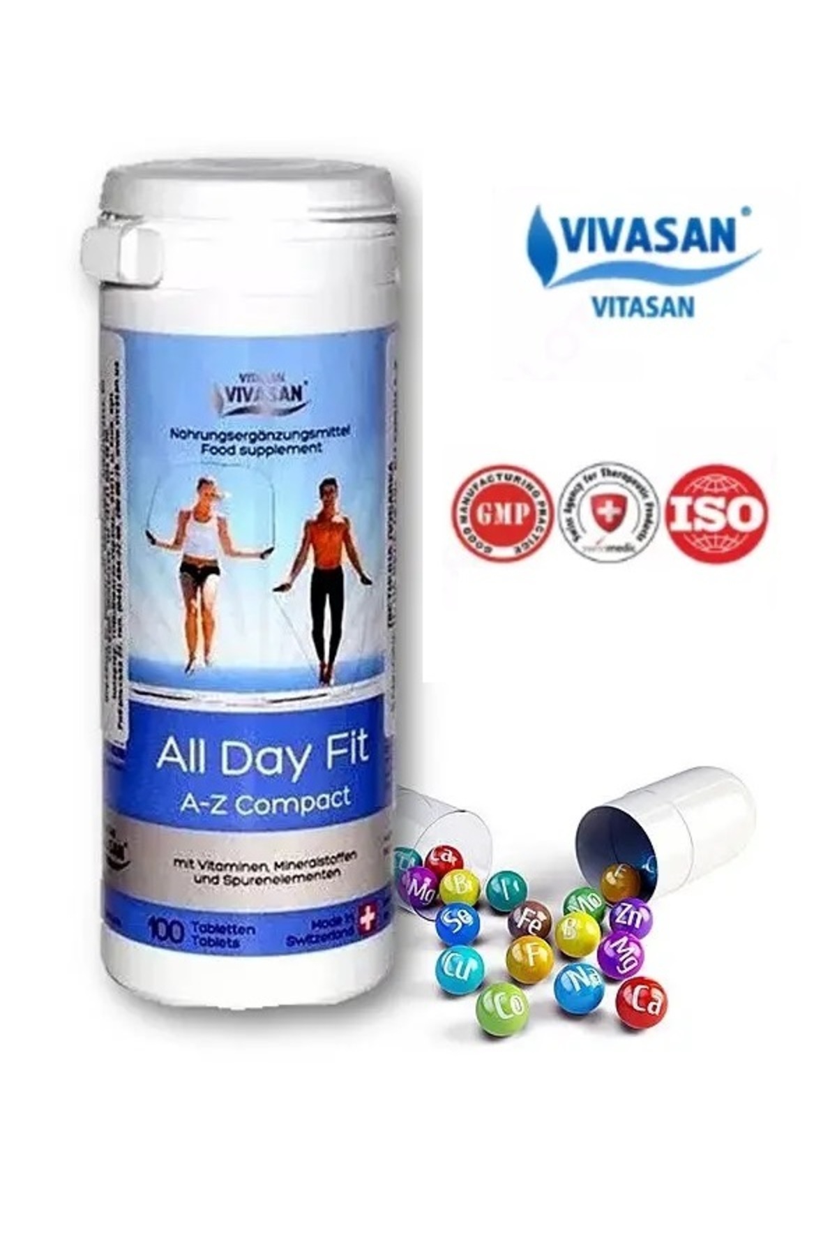 VIVASAN VITASAN A-Z KOMPAKT VITAMIN (100 TABLET) Fiyatı, Yorumları - Trendyol