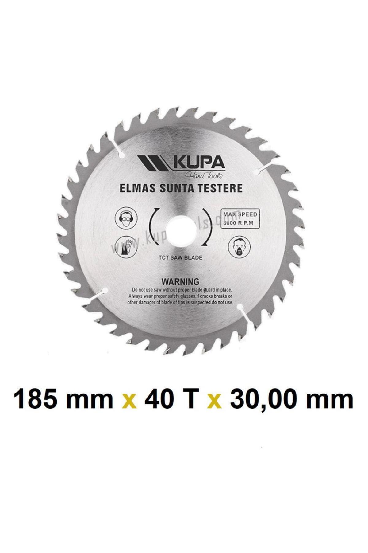 Kupa Ahşap Sunta Elmas Testere 185 mm X 40T X 30 mm. - Fiyatı, Yorumları