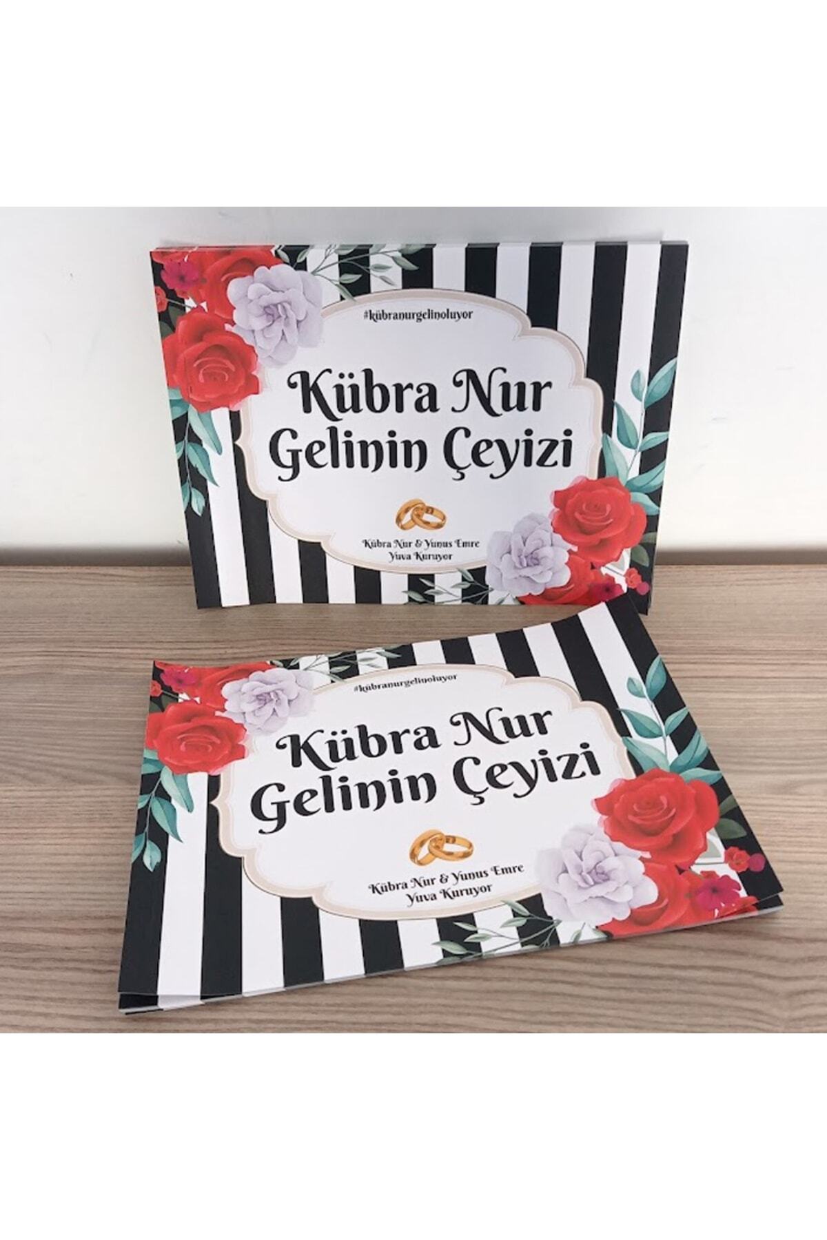 Kendin Tasarla Isimli Çeyiz Etiketi - Kendinden Yapışkanlı - A4 Ebat ...