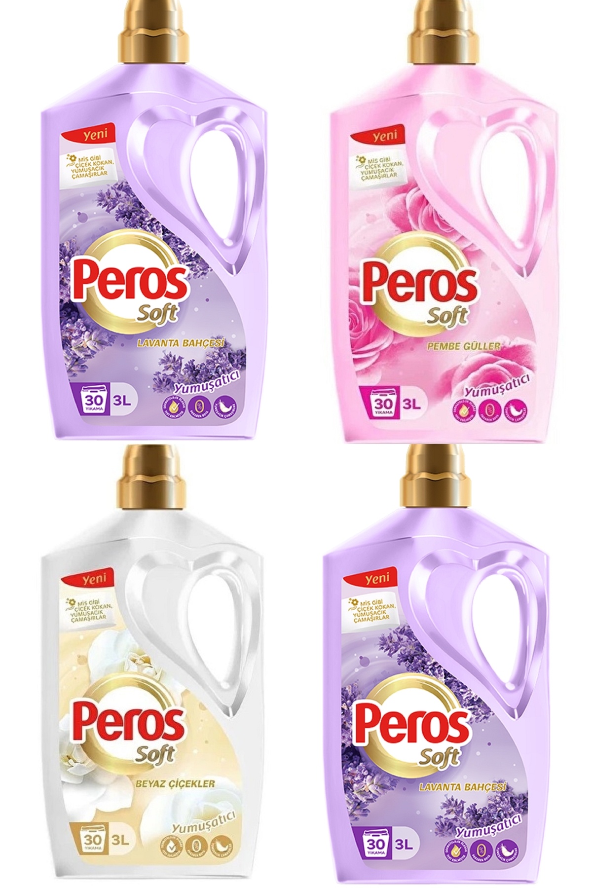Peros Yumuşatıcı 3 LT X 4 LÜ Süper Avantaj Paketi Fiyatı, Yorumları ...
