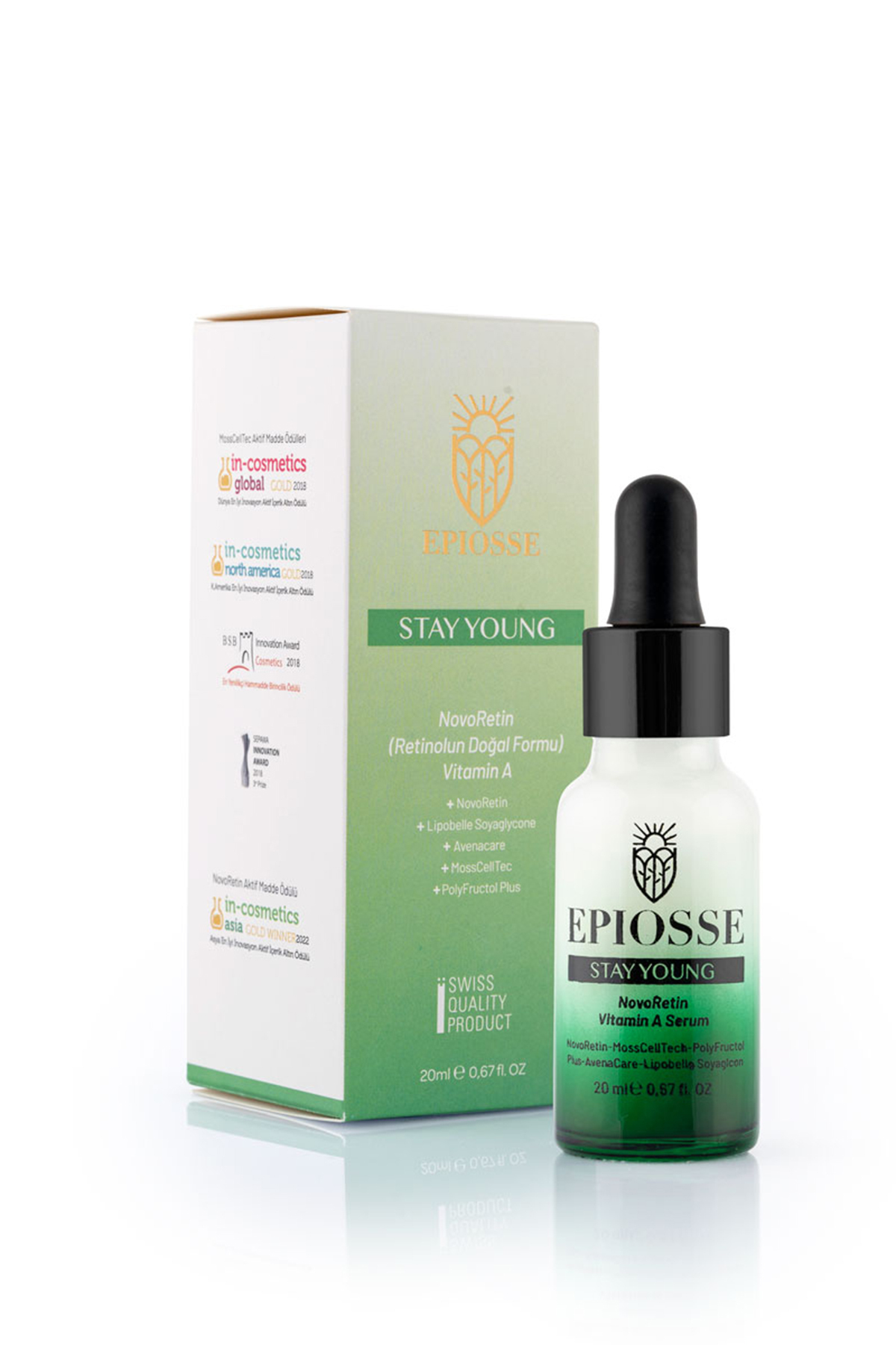 Epiosse Stay Young UV Koruyucu Akne ve Leke Karşıtı Novoretin A ...