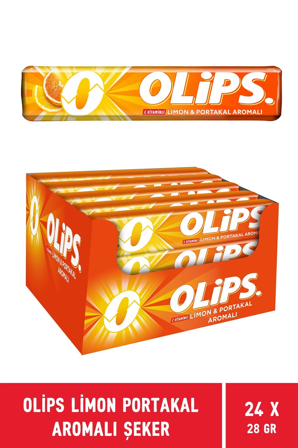Olips Limon Portakal 28gr 24'lü Paket Fiyatı, Yorumları - Trendyol