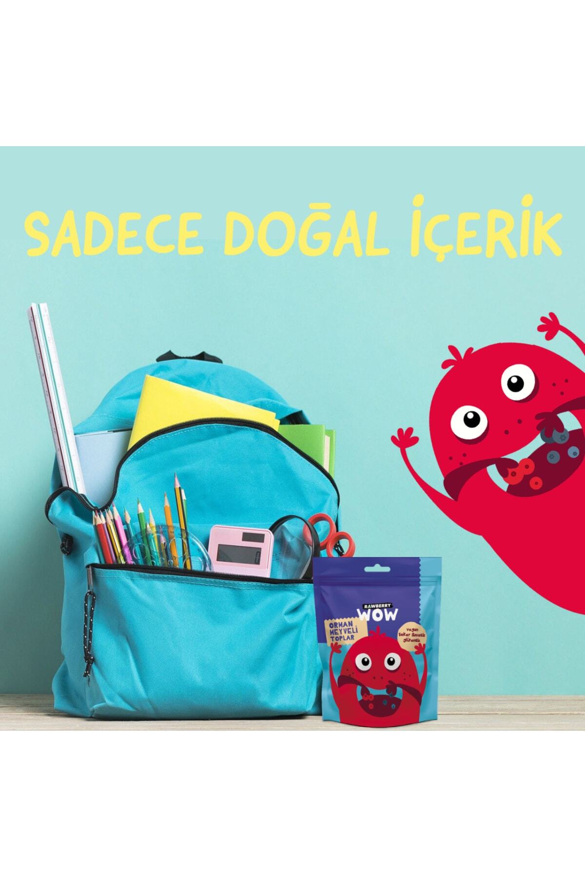 Rawberry Kids Orman Meyveli Toplar Şeker Ilavesiz Glütensiz Sağlıklı ...
