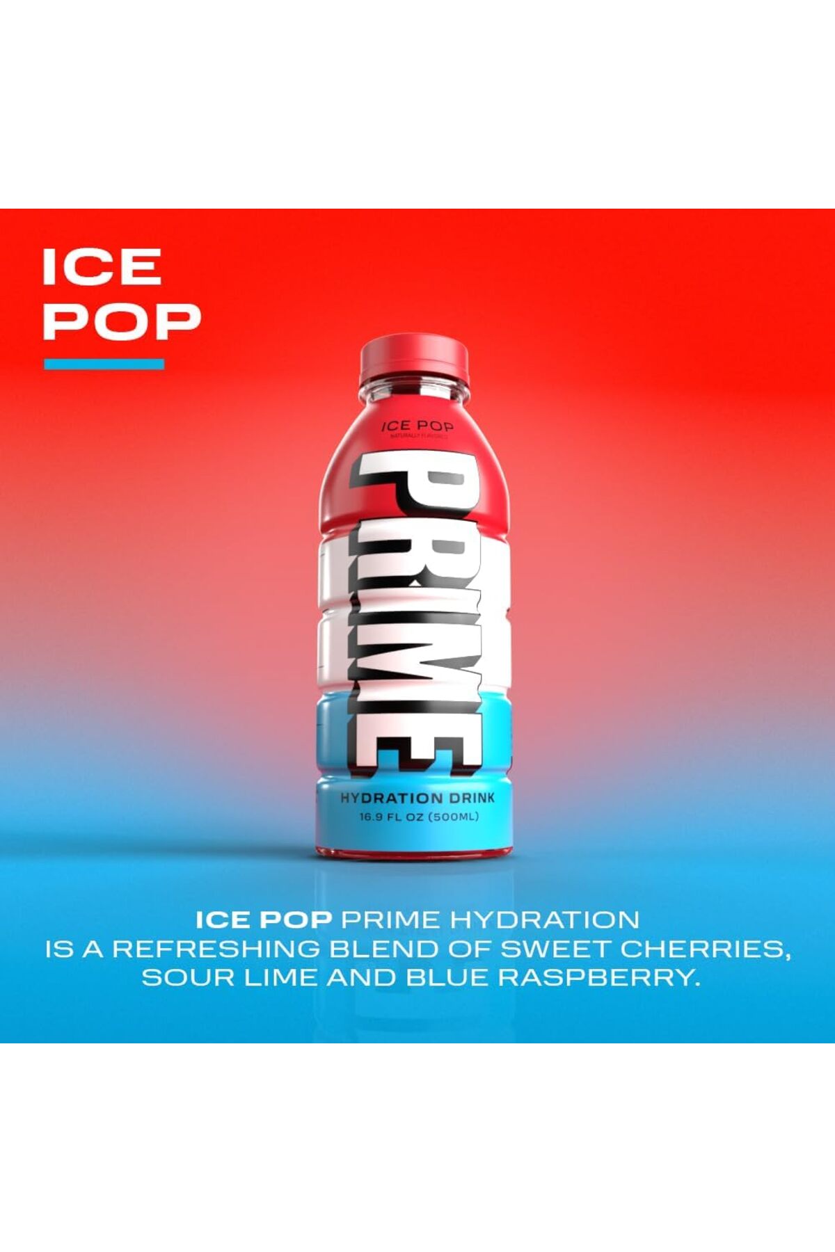 Prime Ice Pop Enerji İçeceği 500 ml Fiyatı, Yorumları - Trendyol