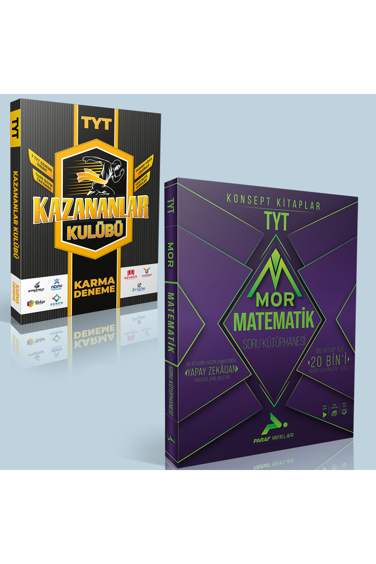 Paraf Yayınları TYT Mor Matematik Soru Bankası + Kazananlar Kulübü 7 Karma Deneme - Fiyatı ...